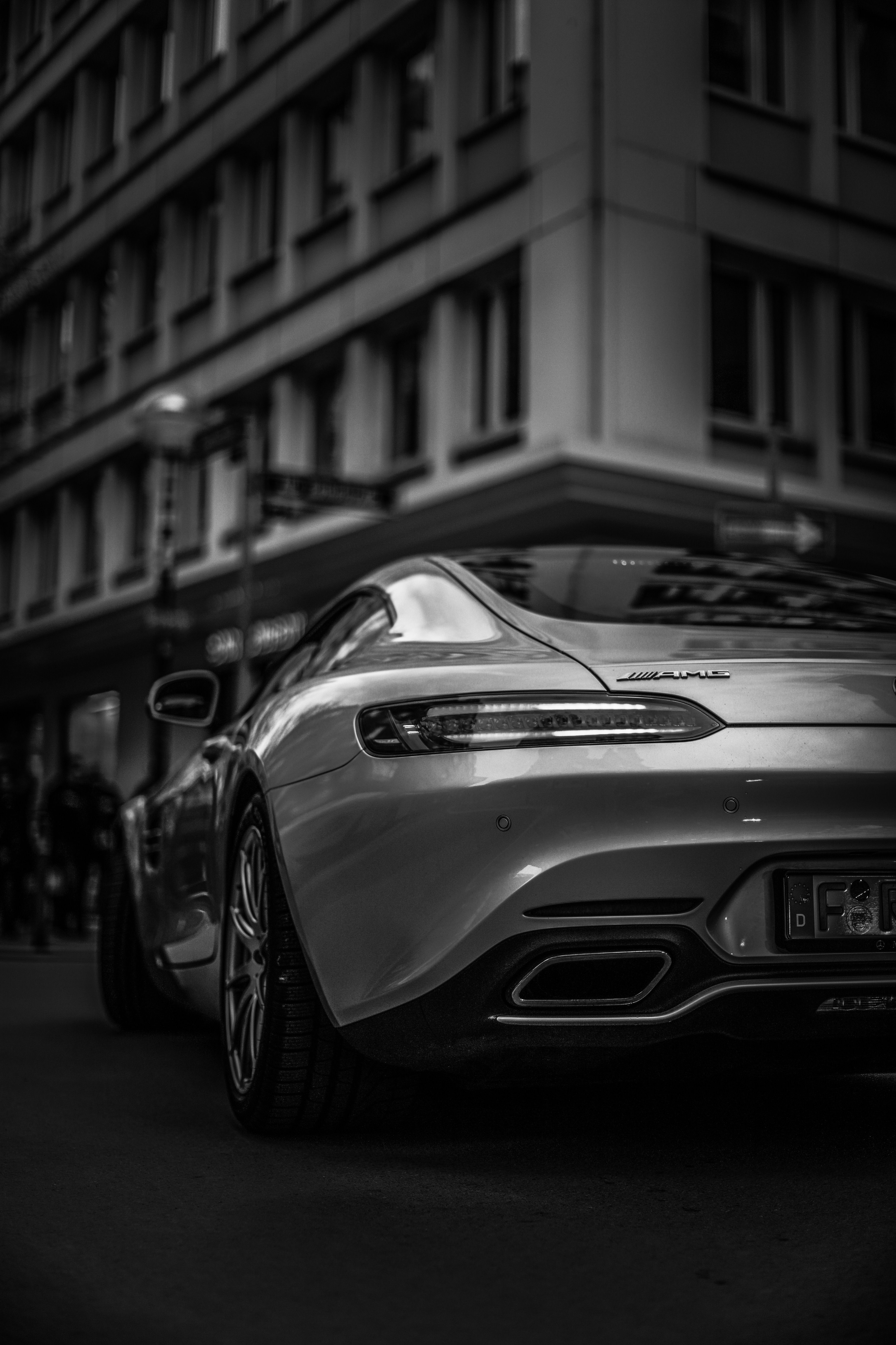 Rear of a Clean Shiny Sports Car · Free Stock Photo