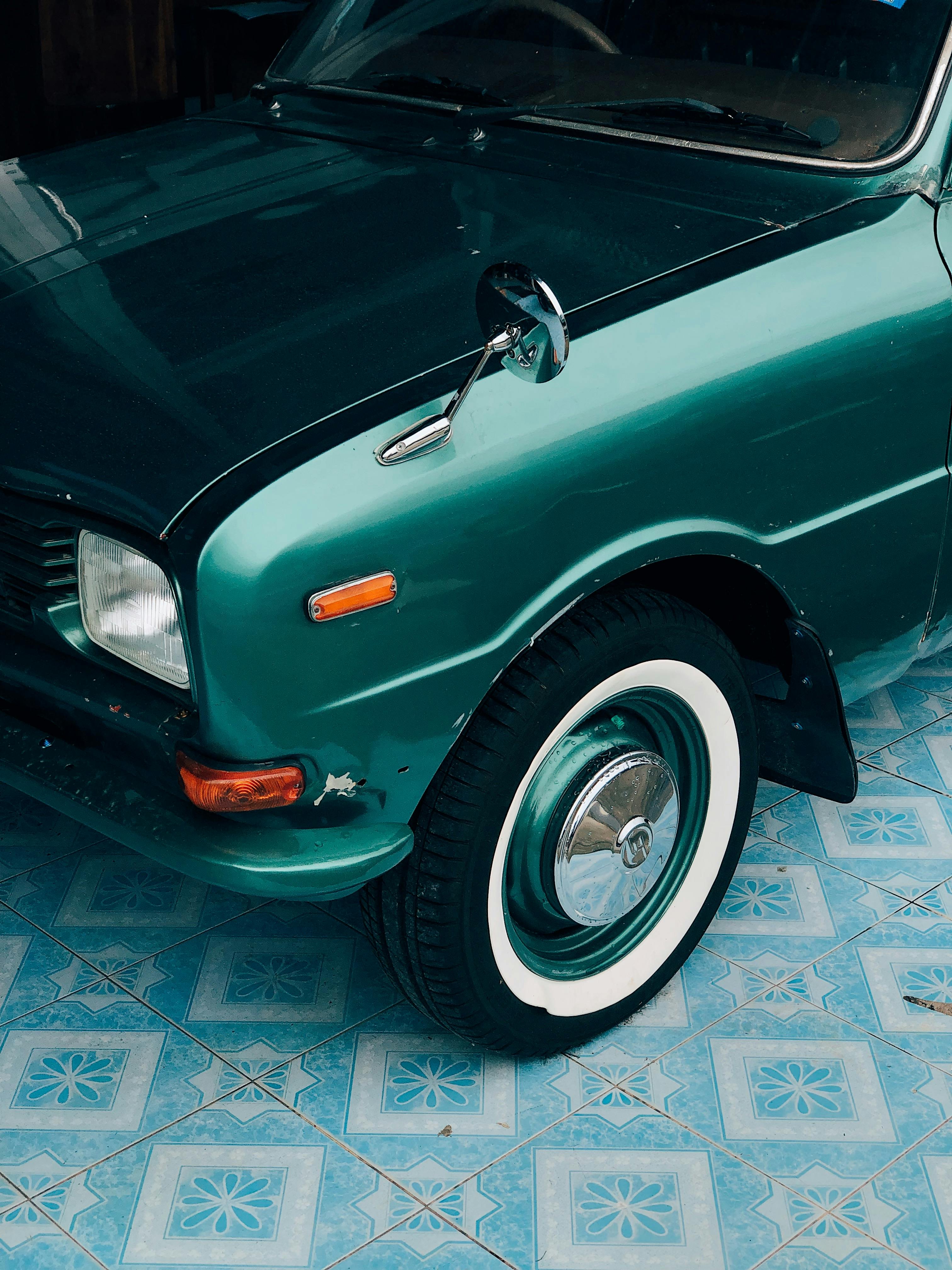 Teal Vintage Car Photos, Download The BEST Free Teal Vintage Car Stock ...