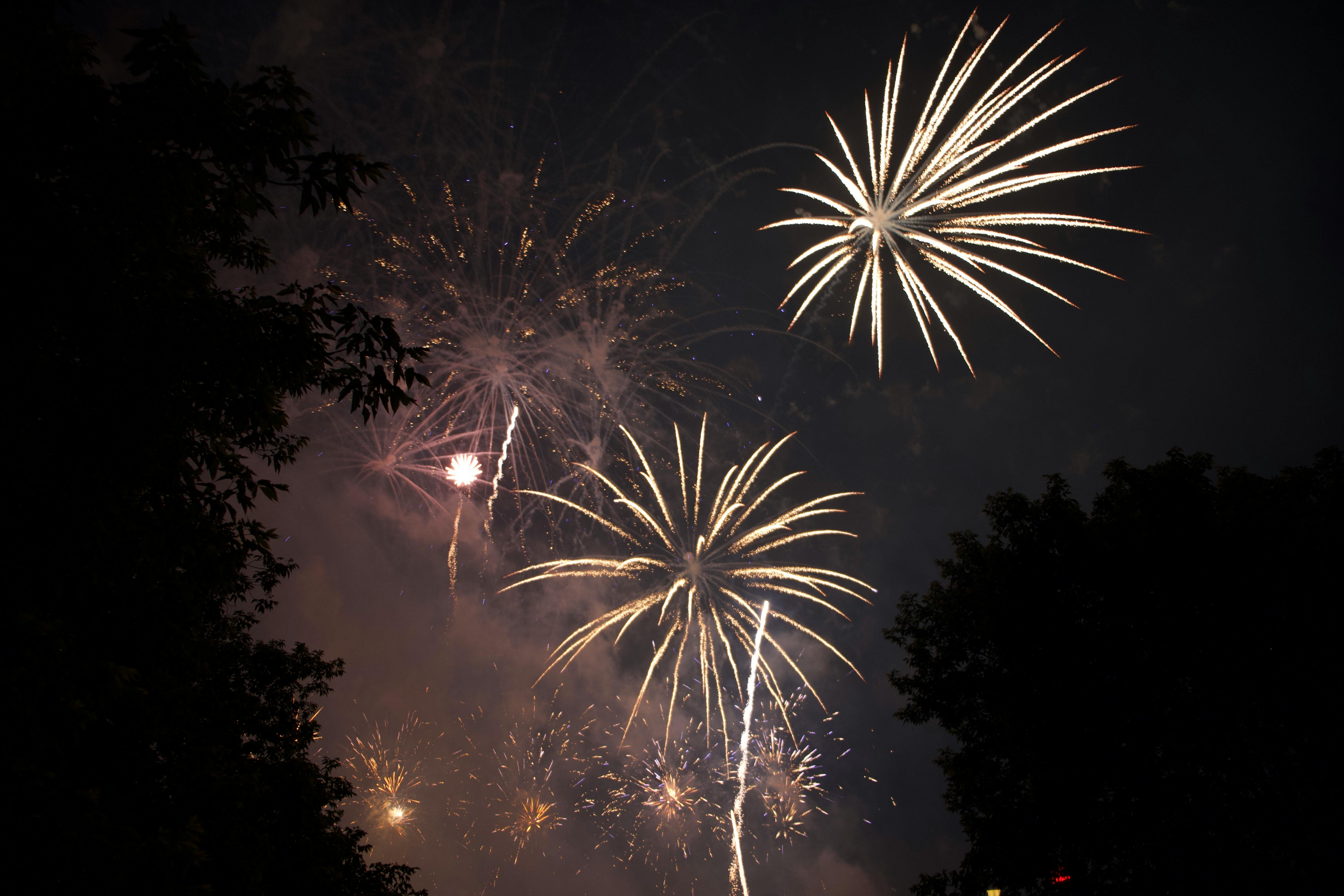 Two Fireworks · Free Stock Photo