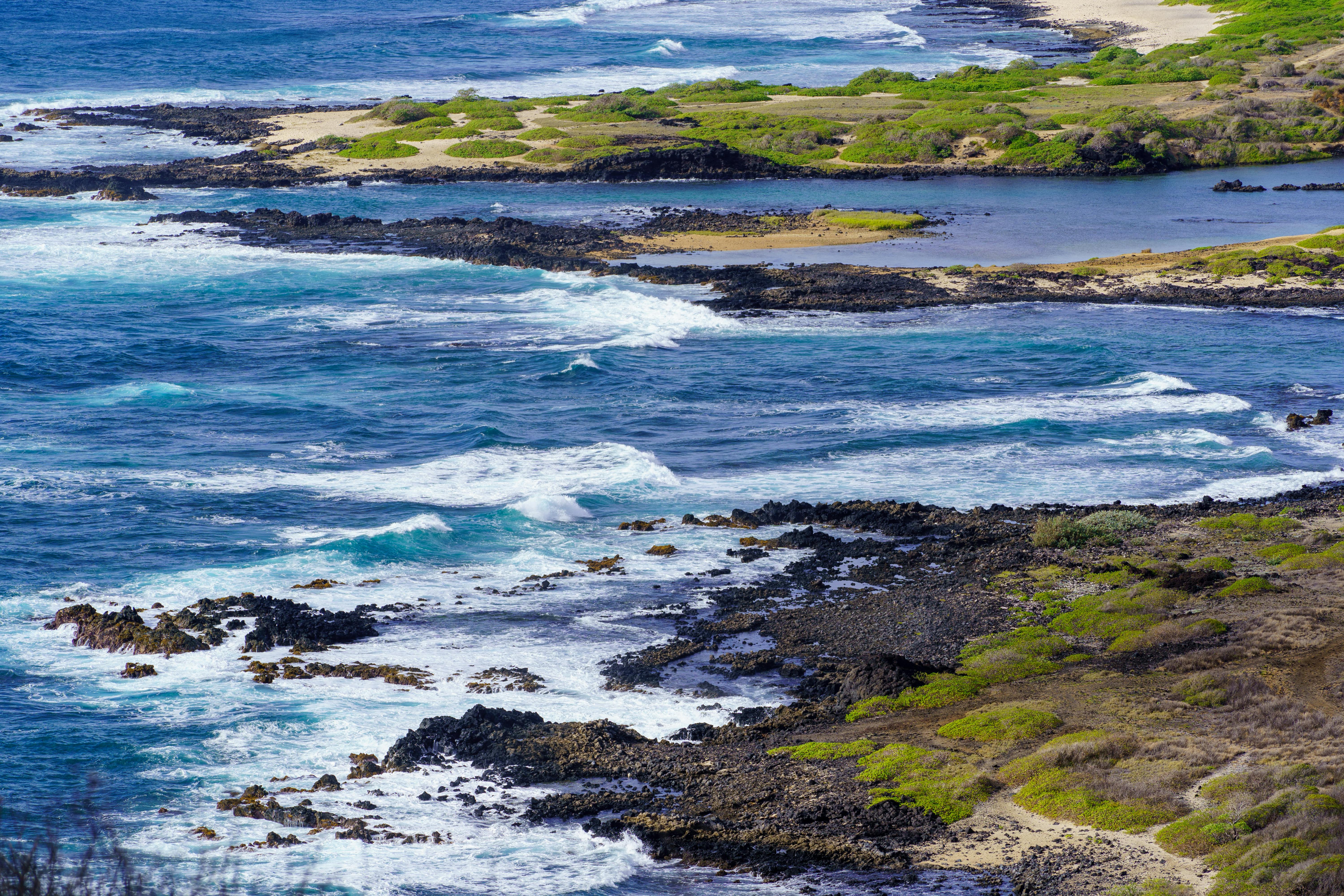 Sea Water forming Seafoams · Free Stock Photo
