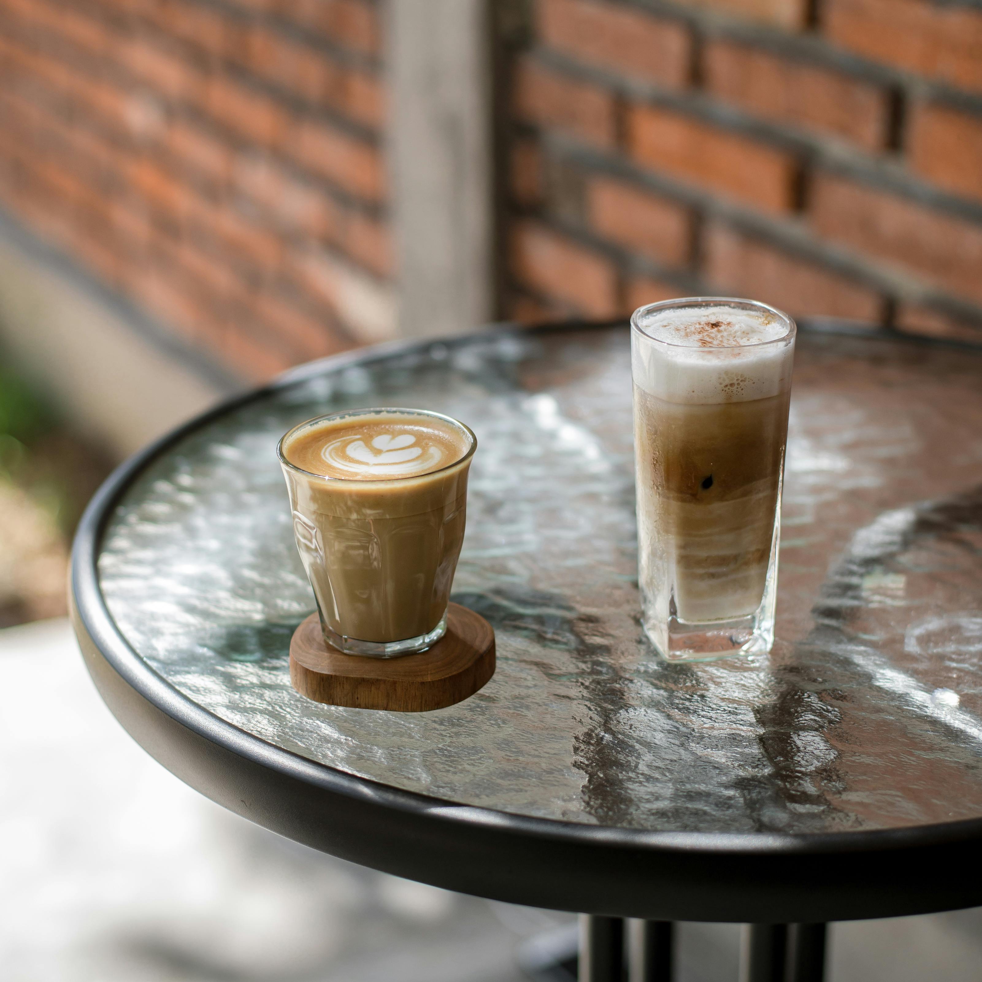 Coffees on a Table · Free Stock Photo