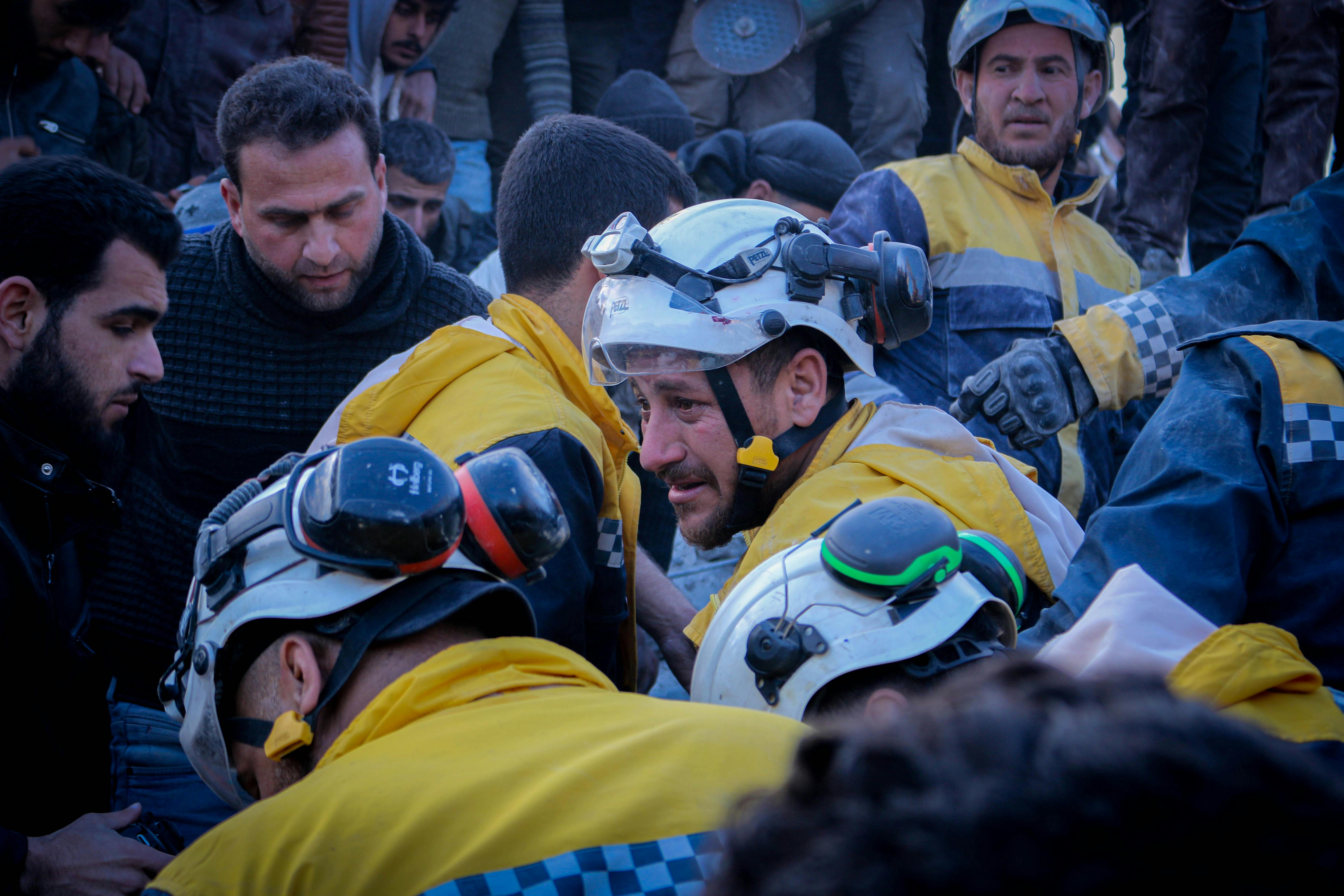 Firefighters at the Disaster Scene · Free Stock Photo