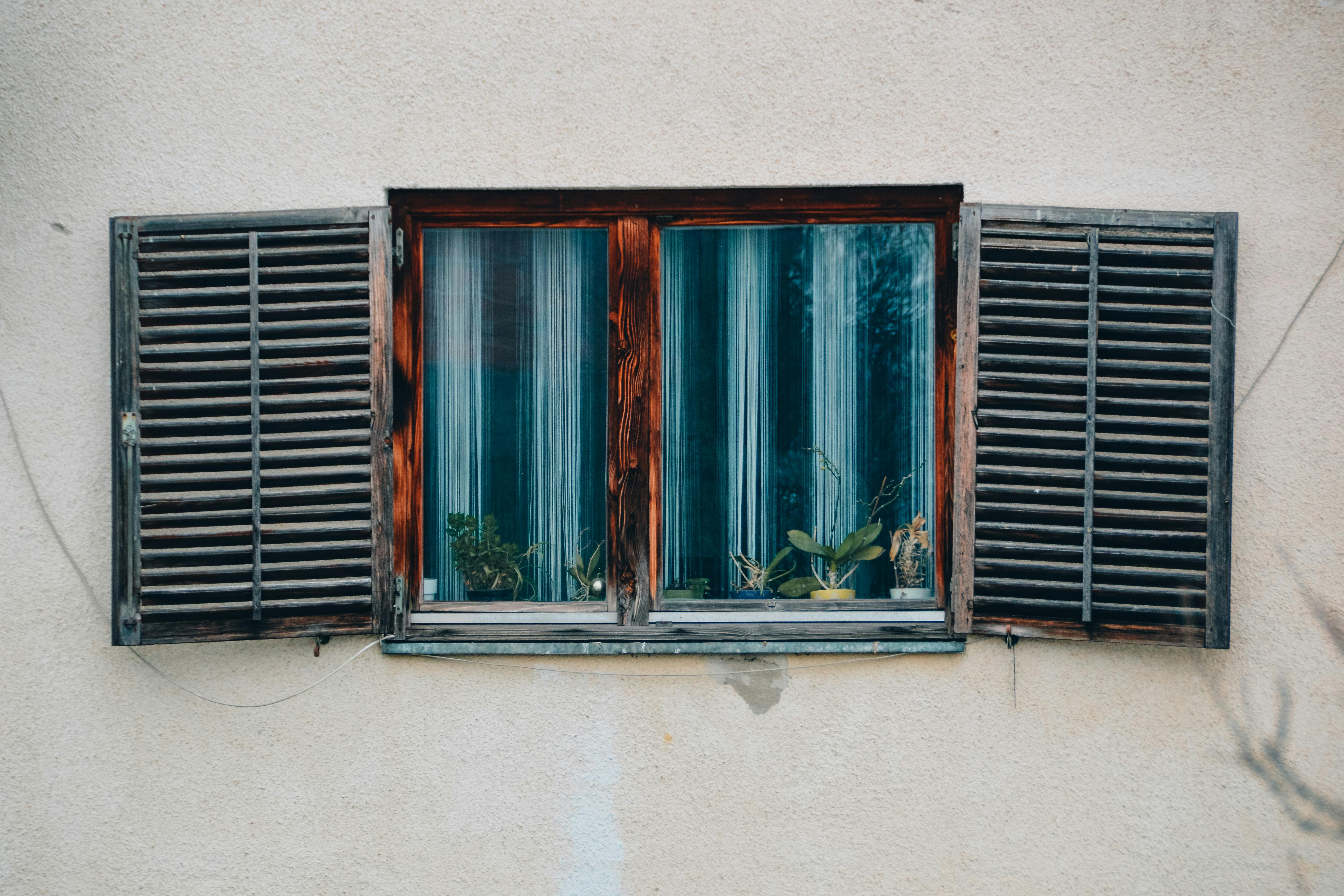 View Outside the Glass Window · Free Stock Photo