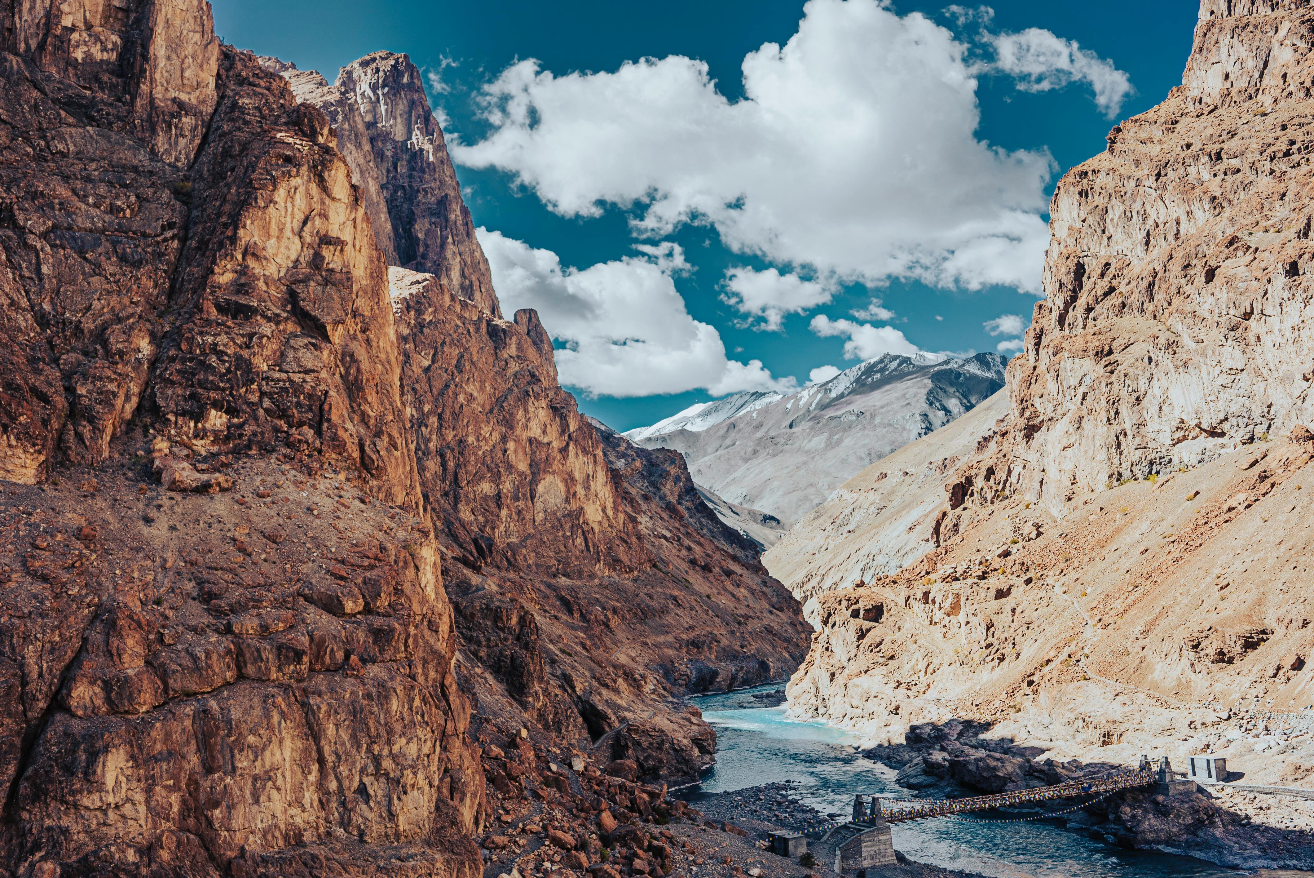 Stream in Valley · Free Stock Photo