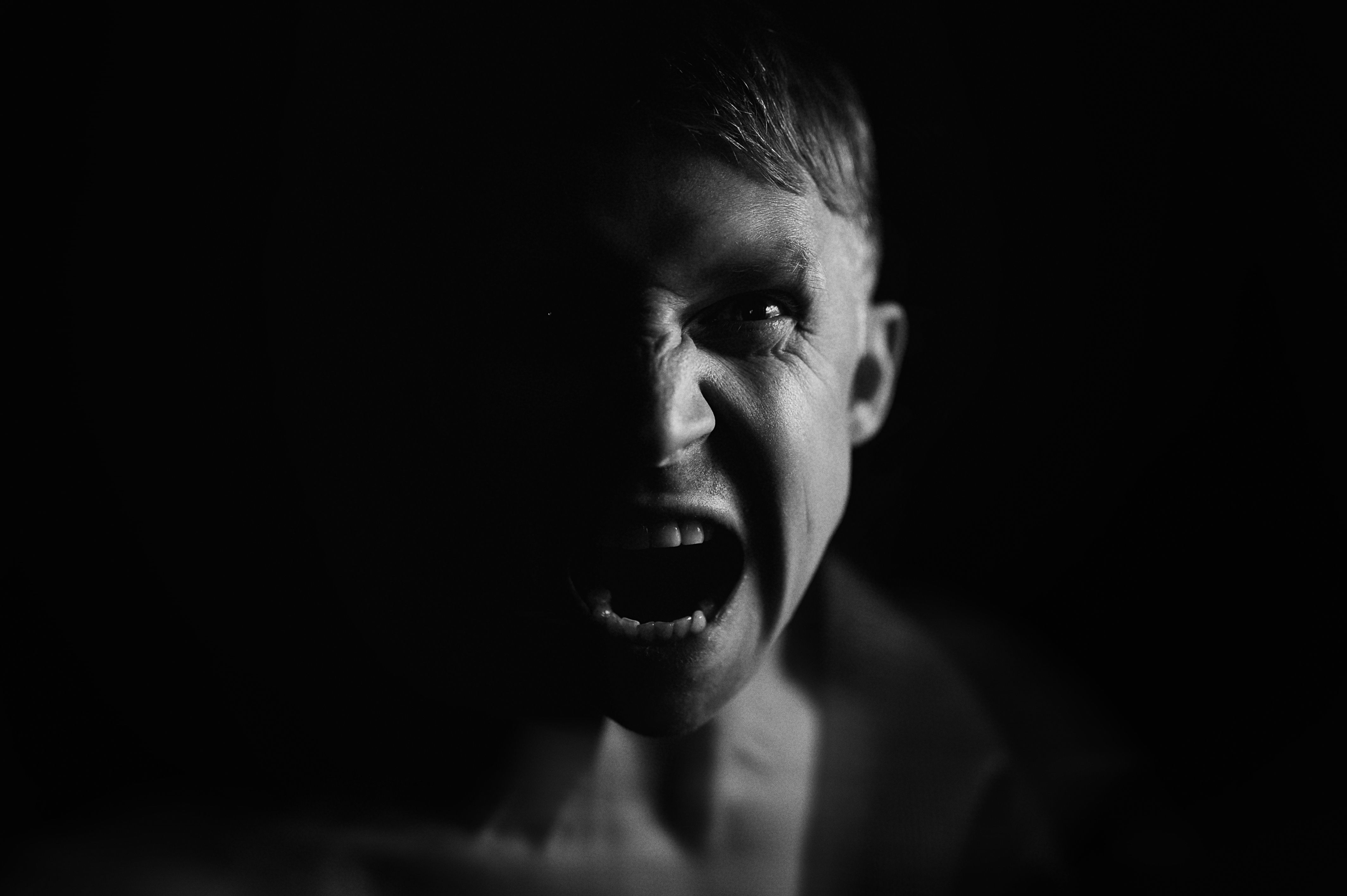 Screaming Man · Free Stock Photo