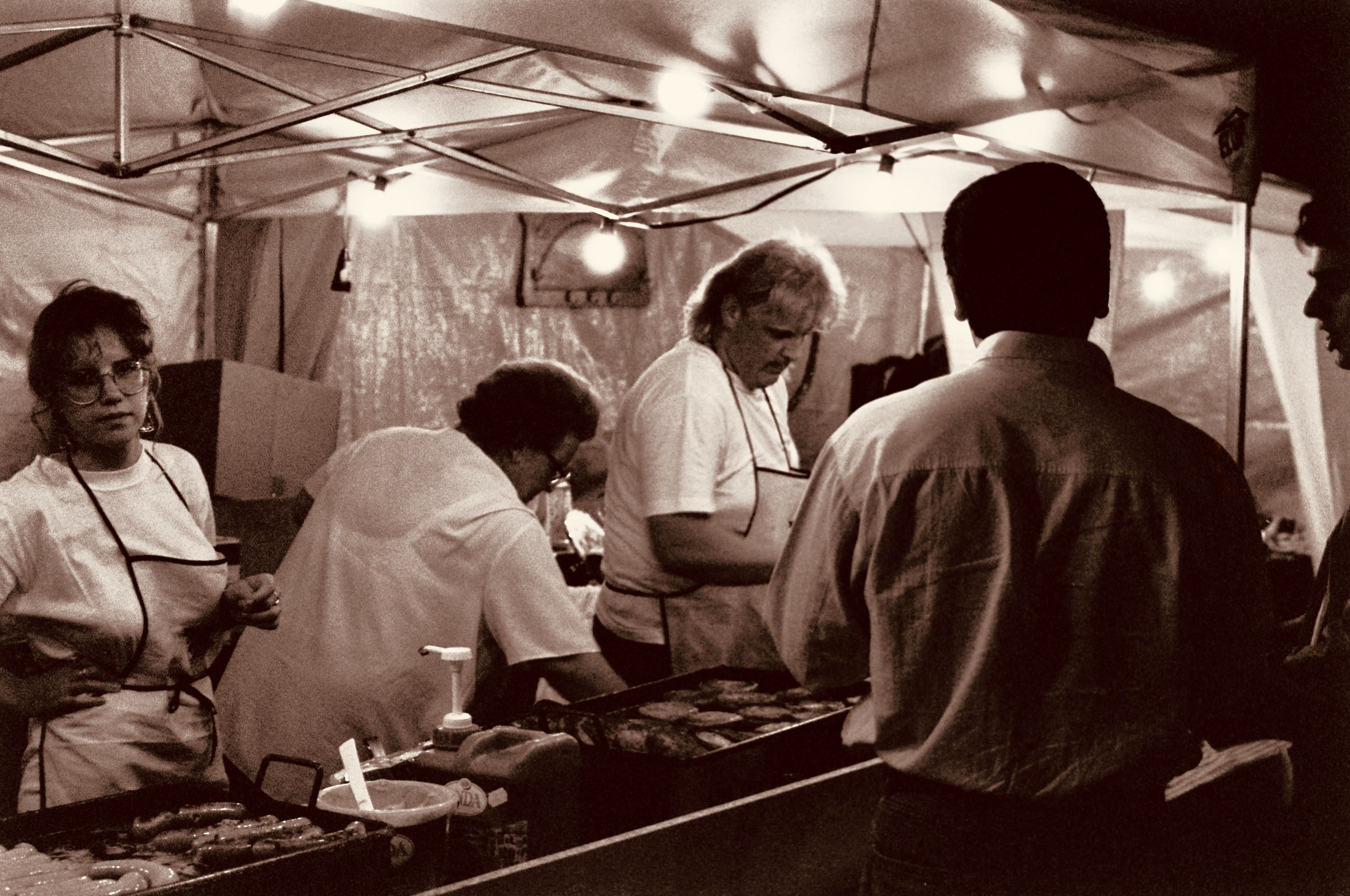 People Standing and Cooking · Free Stock Photo