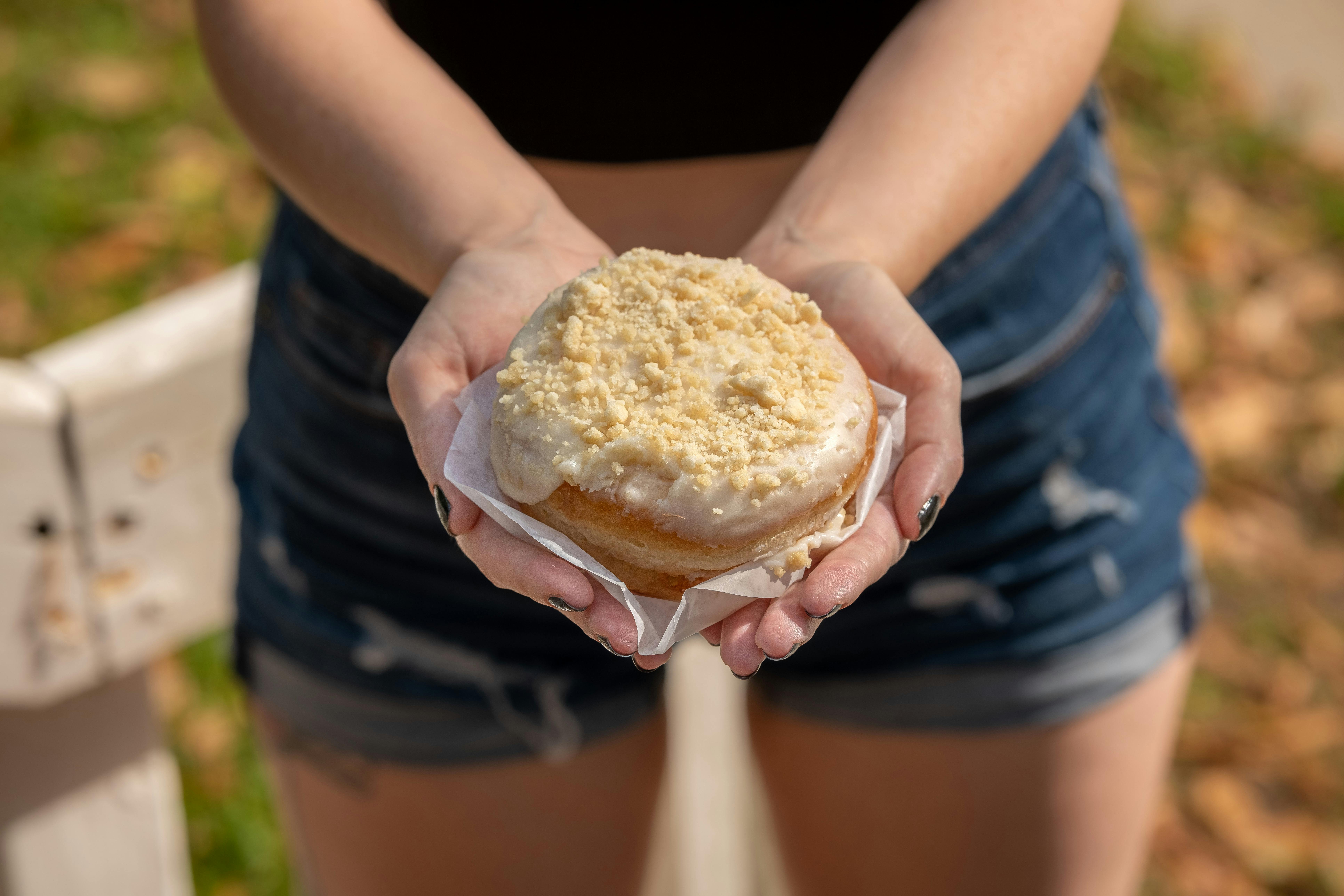 Woman Hands Holding Cake · Free Stock Photo