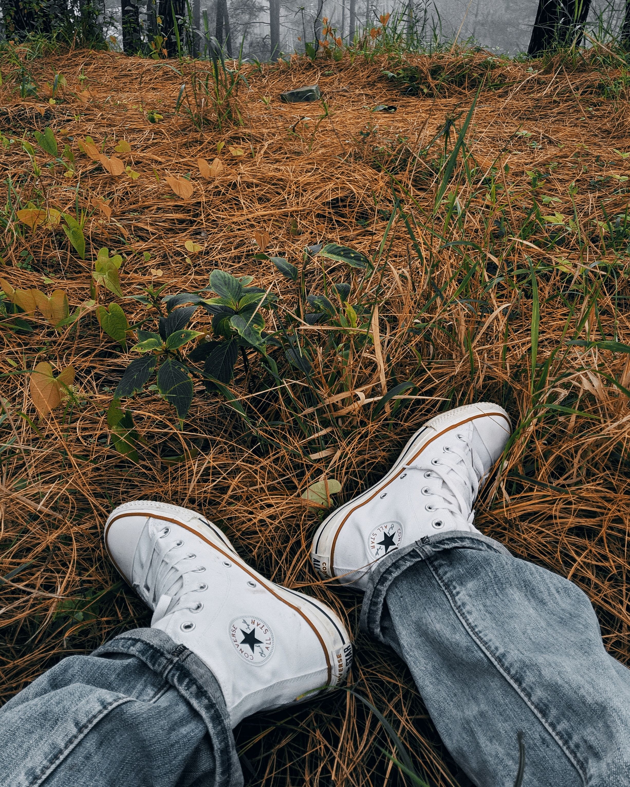 Person Stepping on Floor · Free Stock Photo