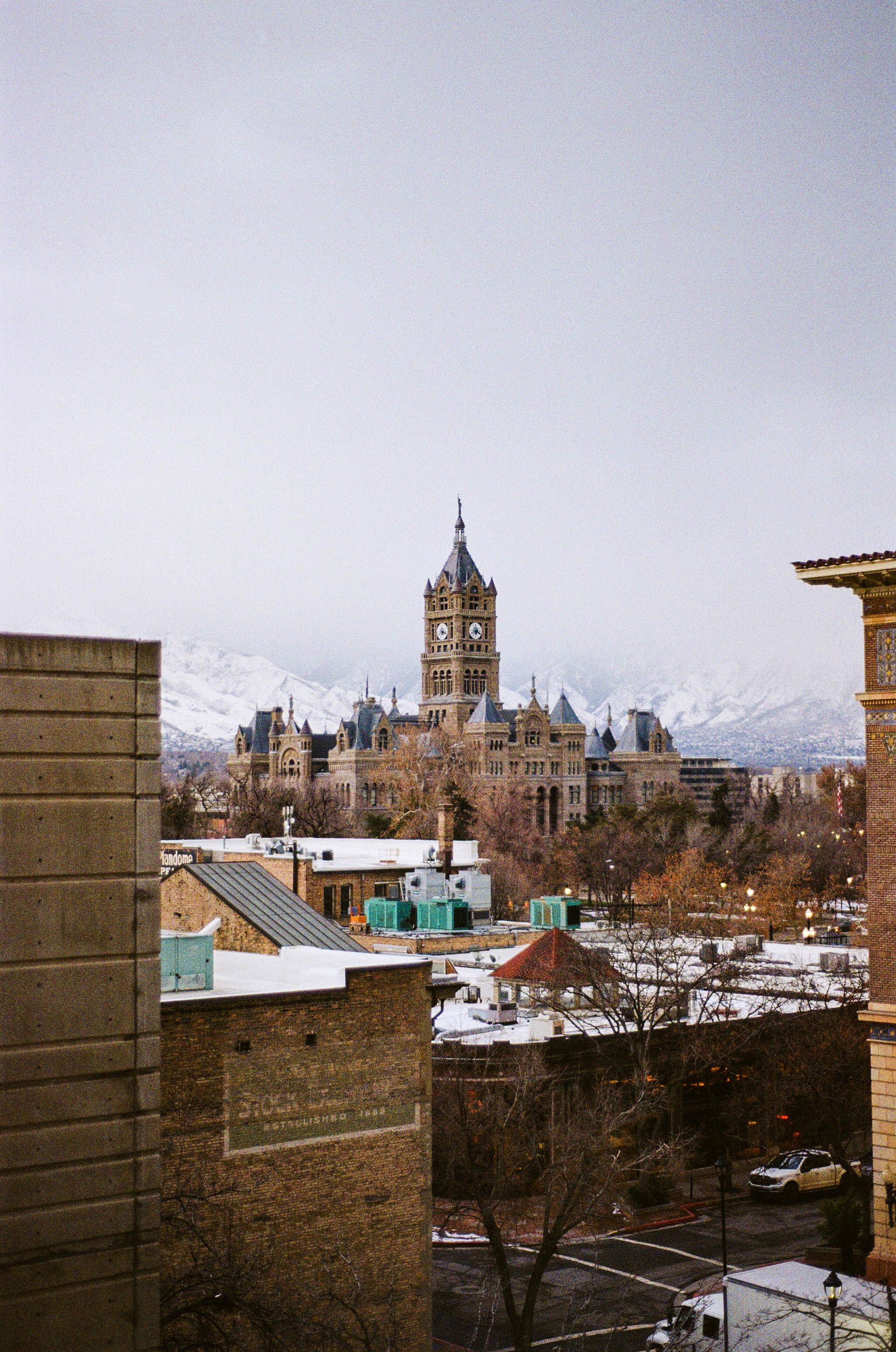 Salt Lake City and County Building and Surrounding Buildings · Free ...