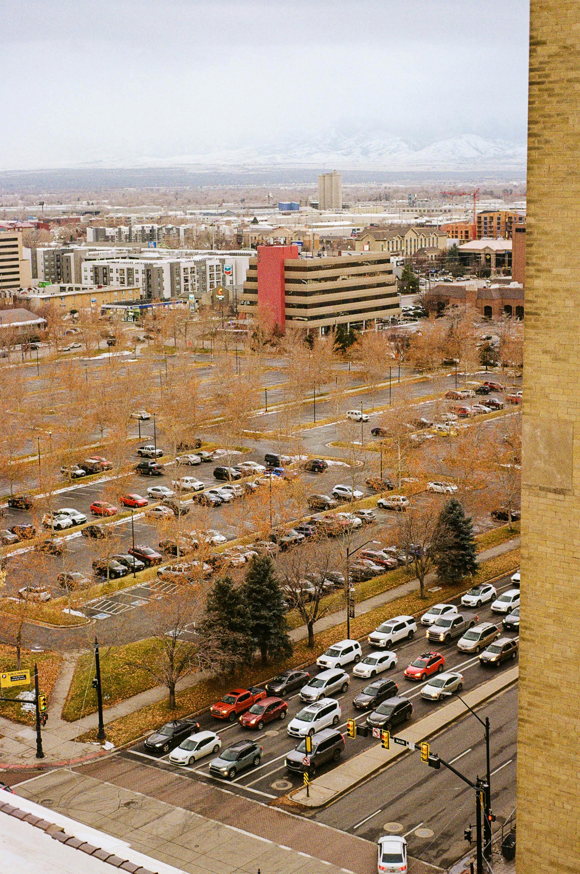 Traffic Jam at Intersection · Free Stock Photo