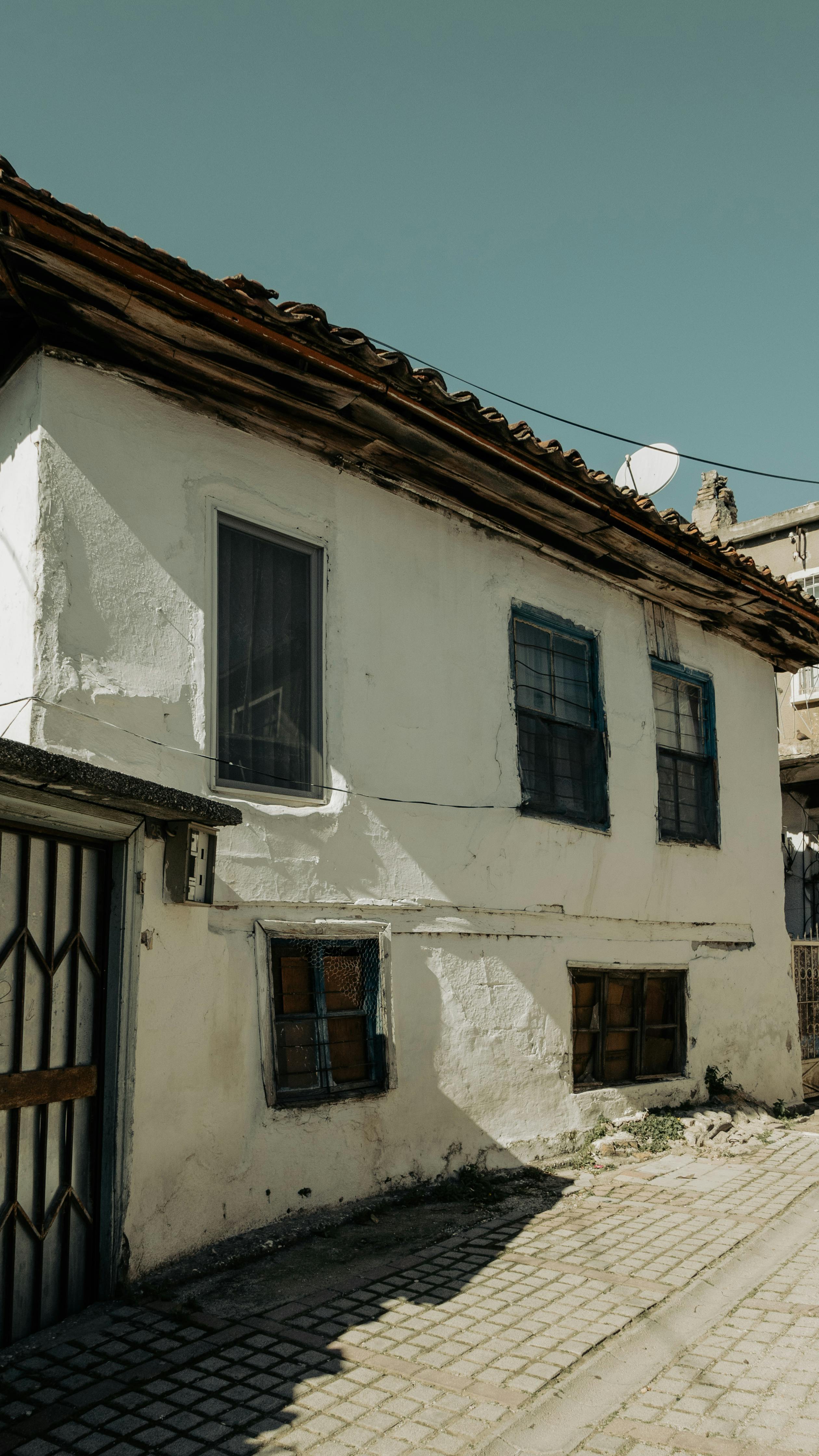 Traditional White Buildings in Village · Free Stock Photo