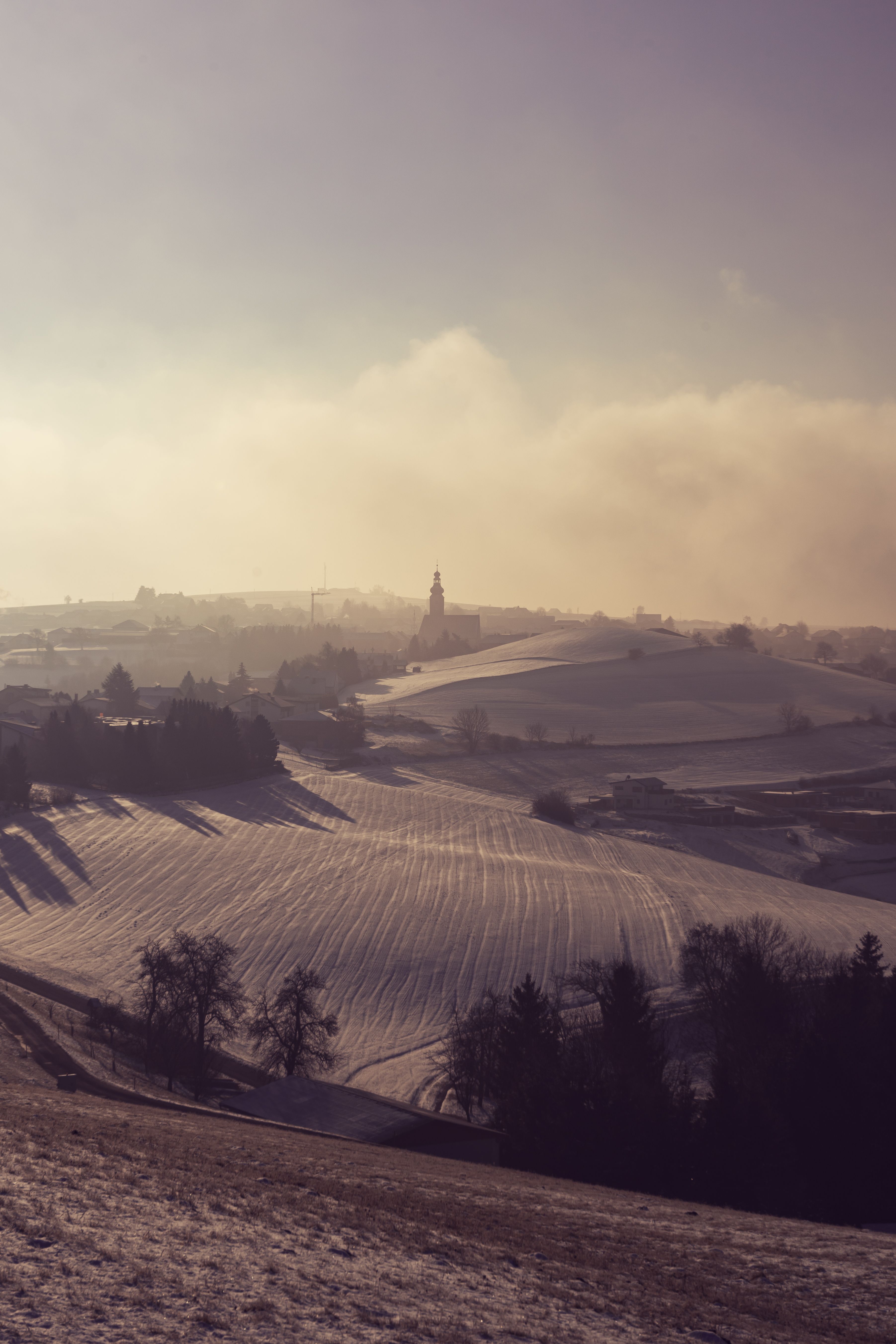 Winter Countryside Landscape · Free Stock Photo