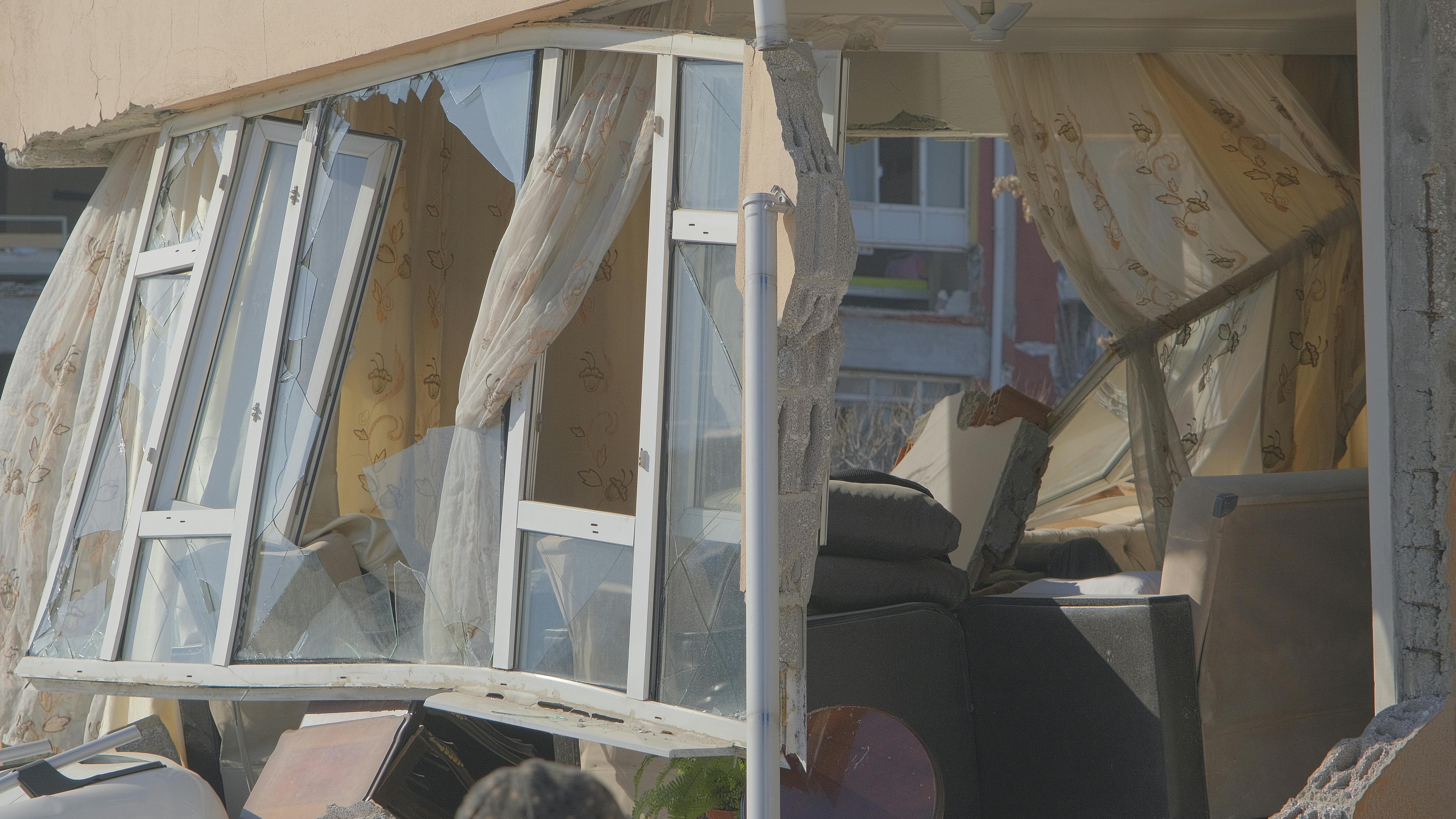 Destroyed Windows in Room · Free Stock Photo