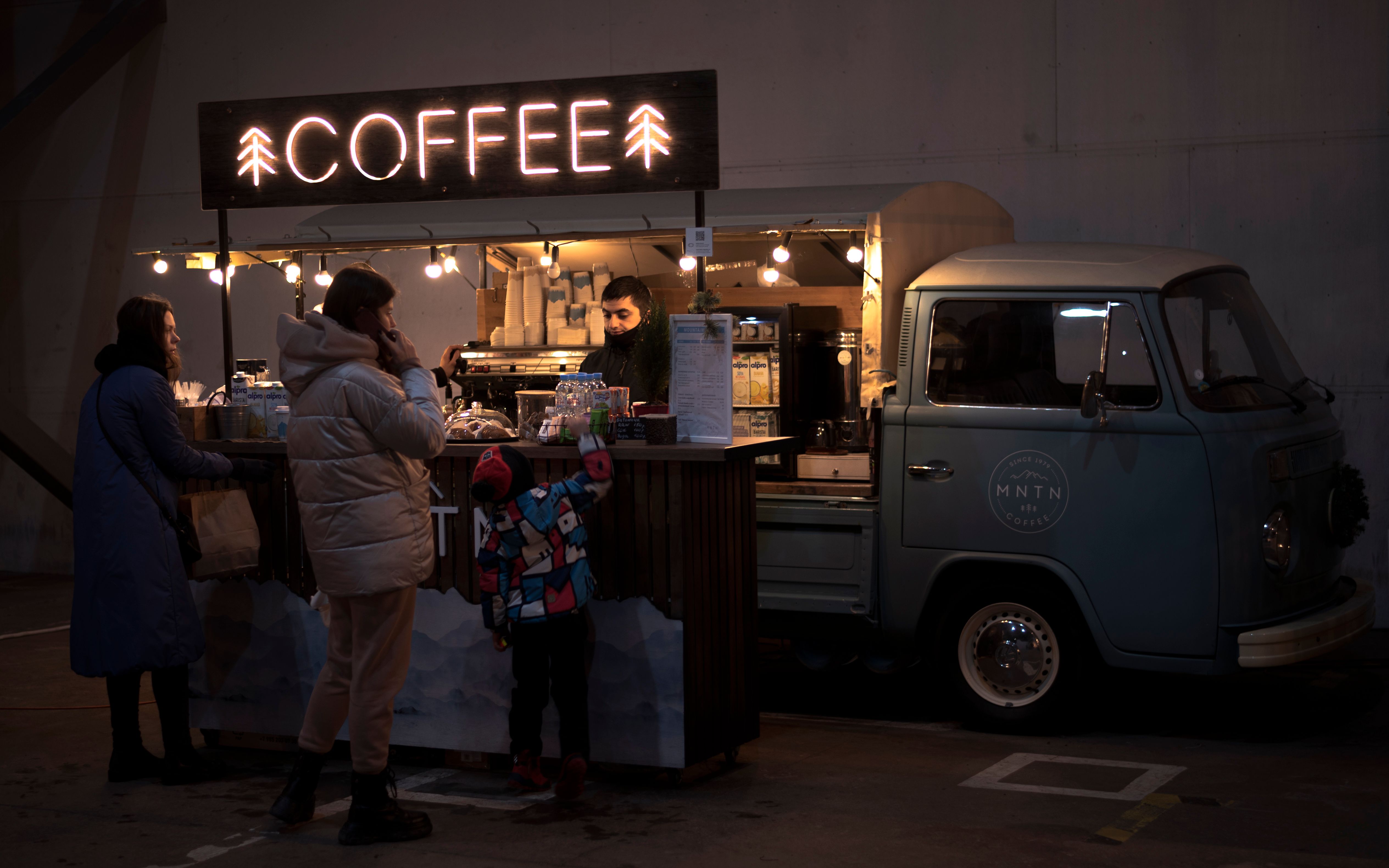 Coffee Mobile Cart · Free Stock Photo