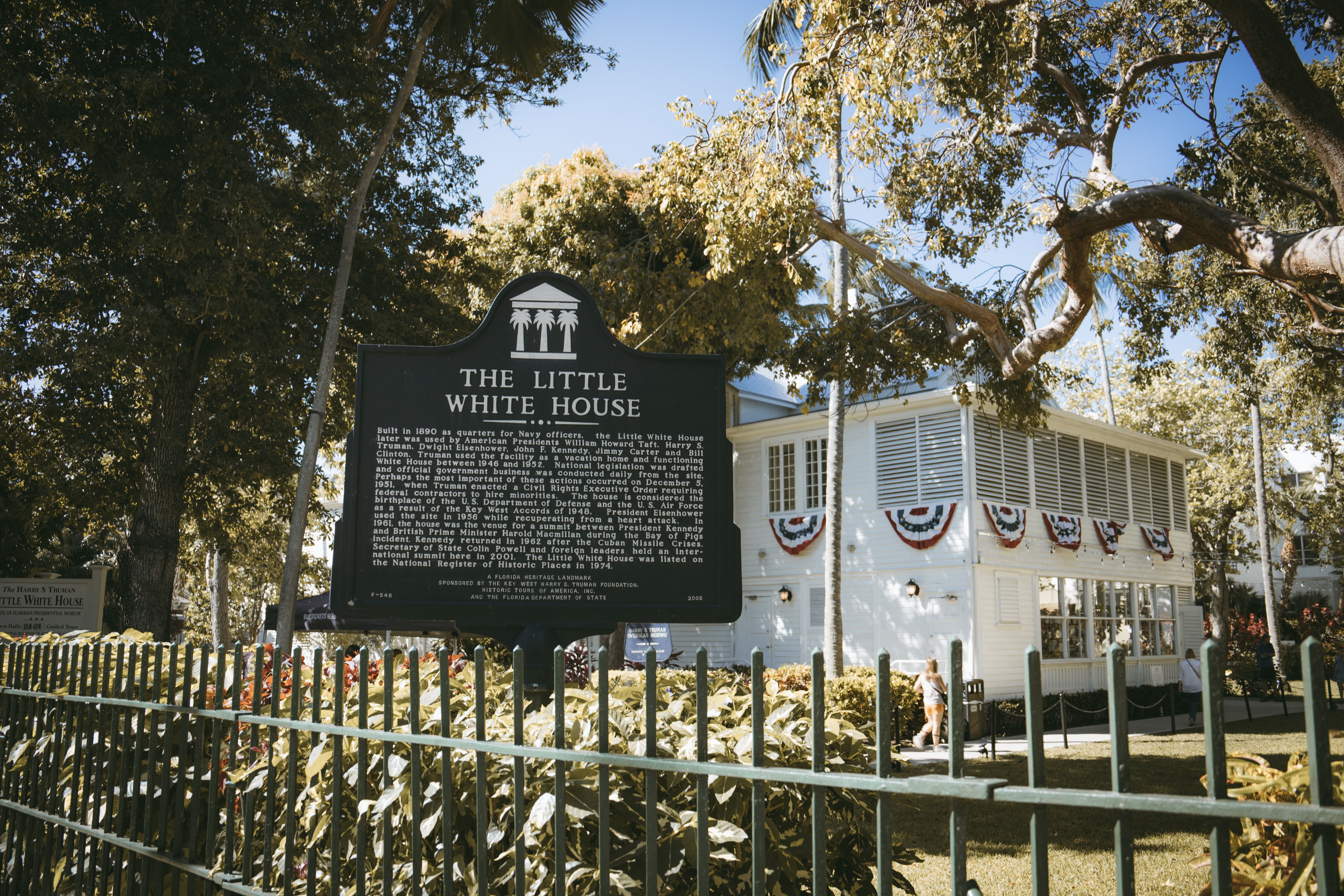 The Little White House in Georgia in USA · Free Stock Photo