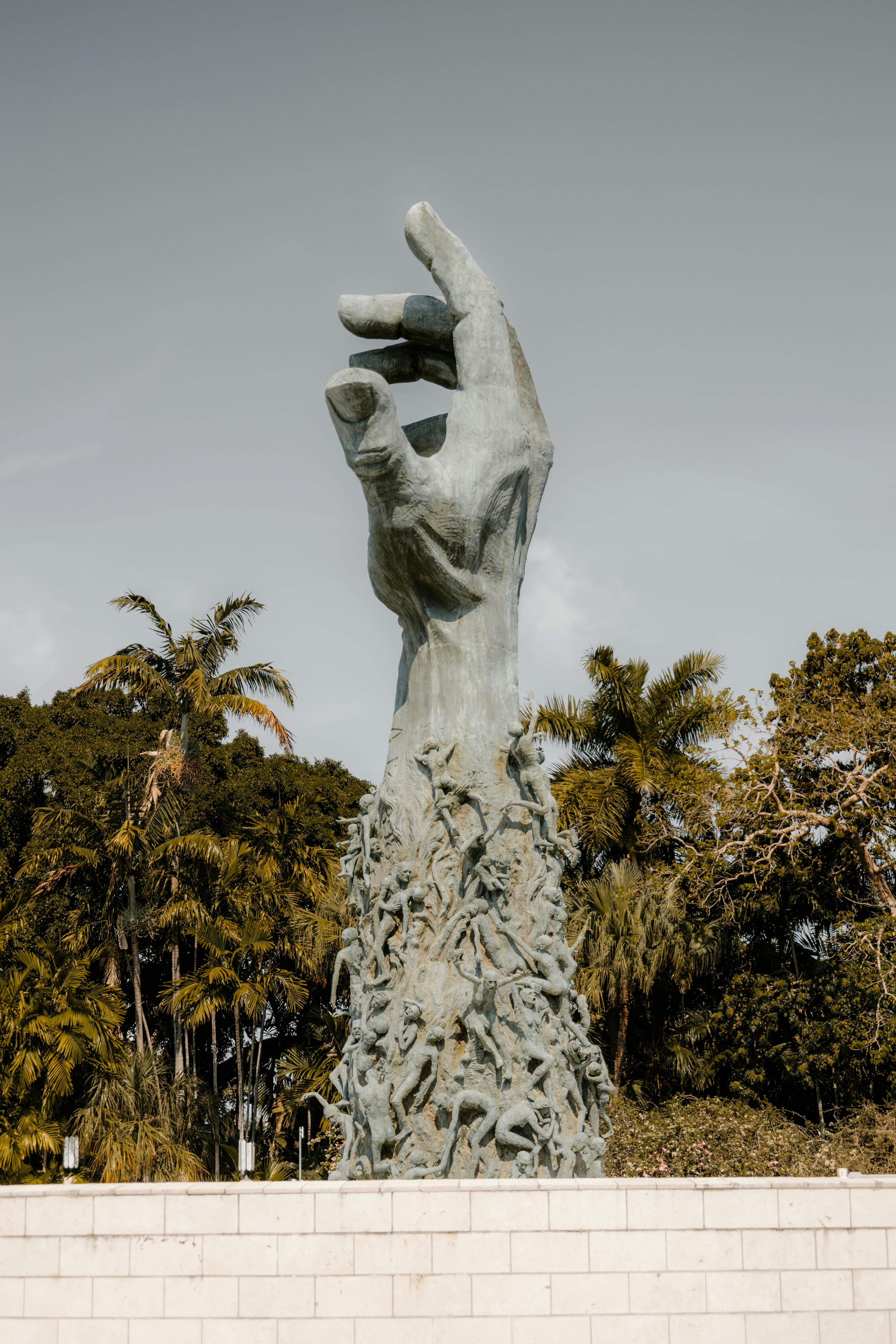 Hand Statue at Holocaust Memorial in Miami Beach · Free Stock Photo