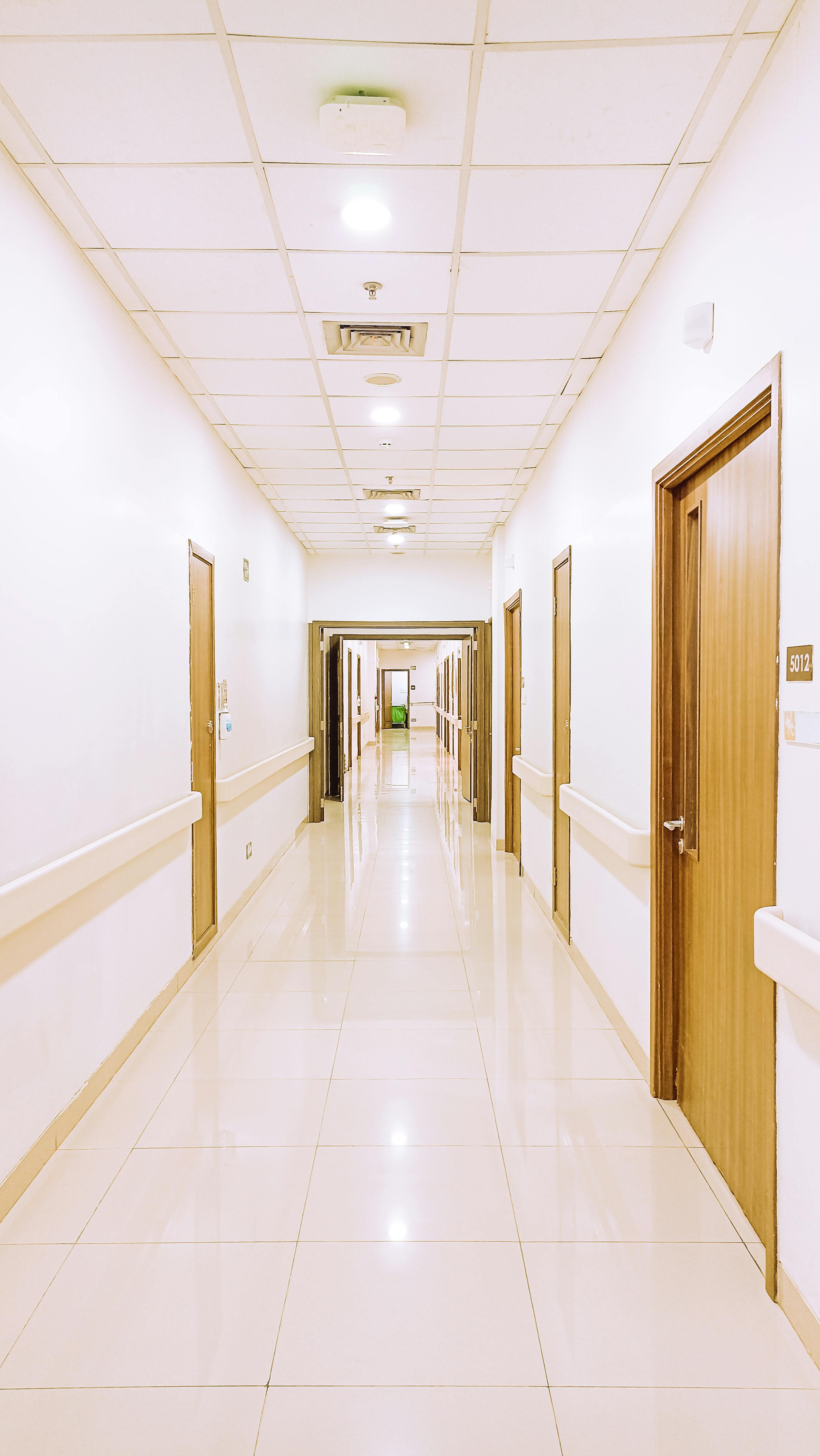 Photo of a Hospital Hallway · Free Stock Photo