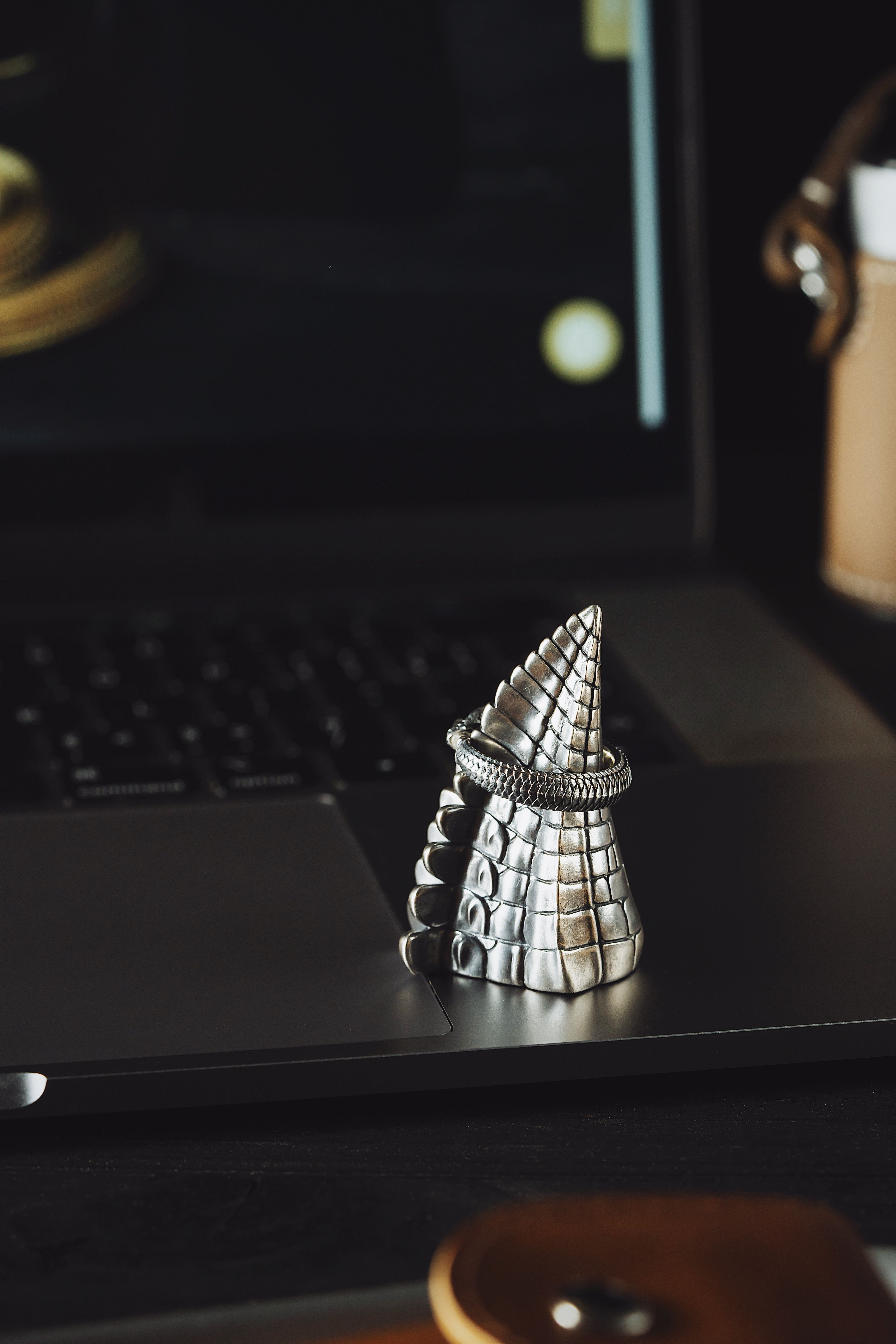 Photo of Silver Dell Laptop · Free Stock Photo