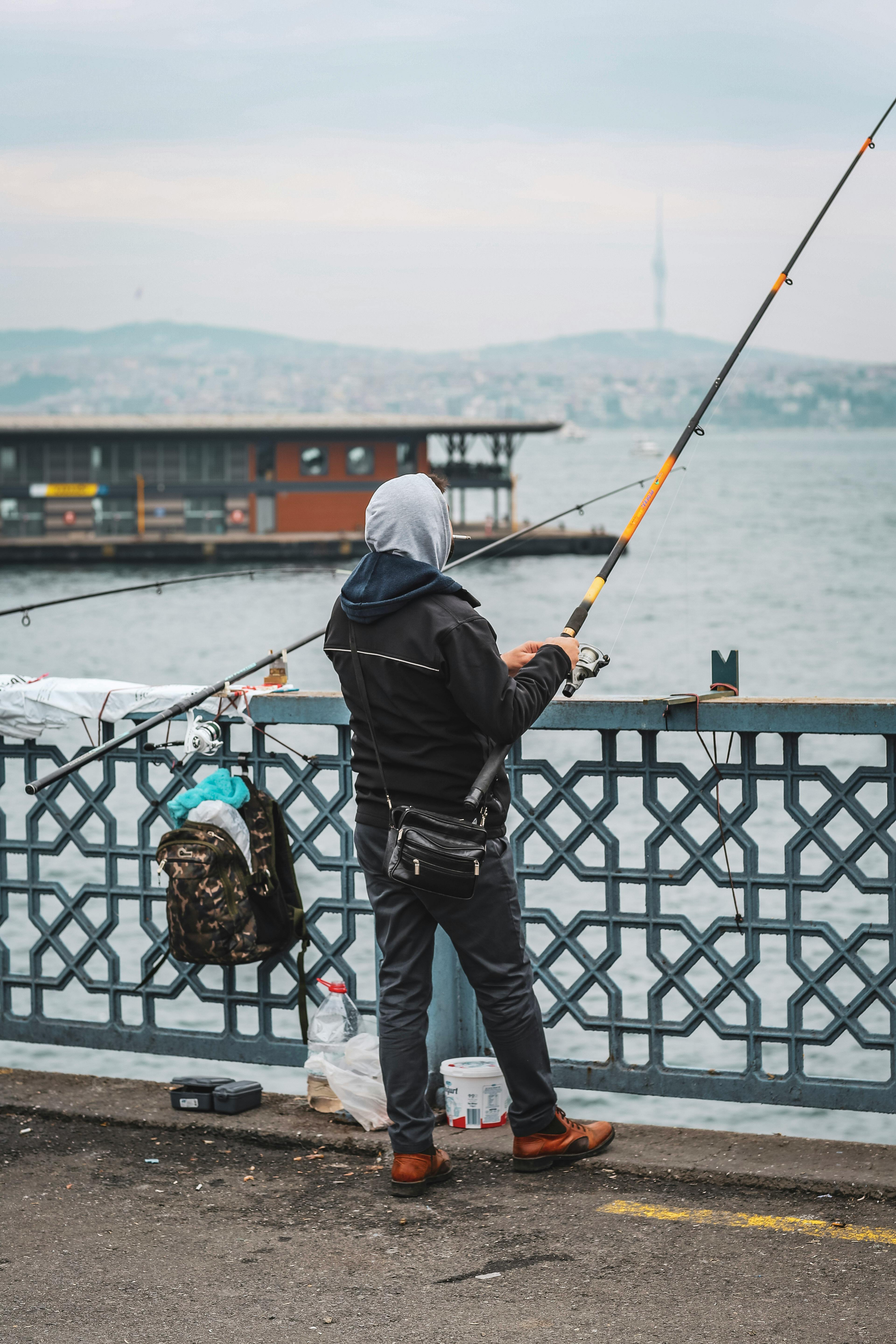 Fishing Rod Side View Photos, Download The BEST Free Fishing Rod Side ...