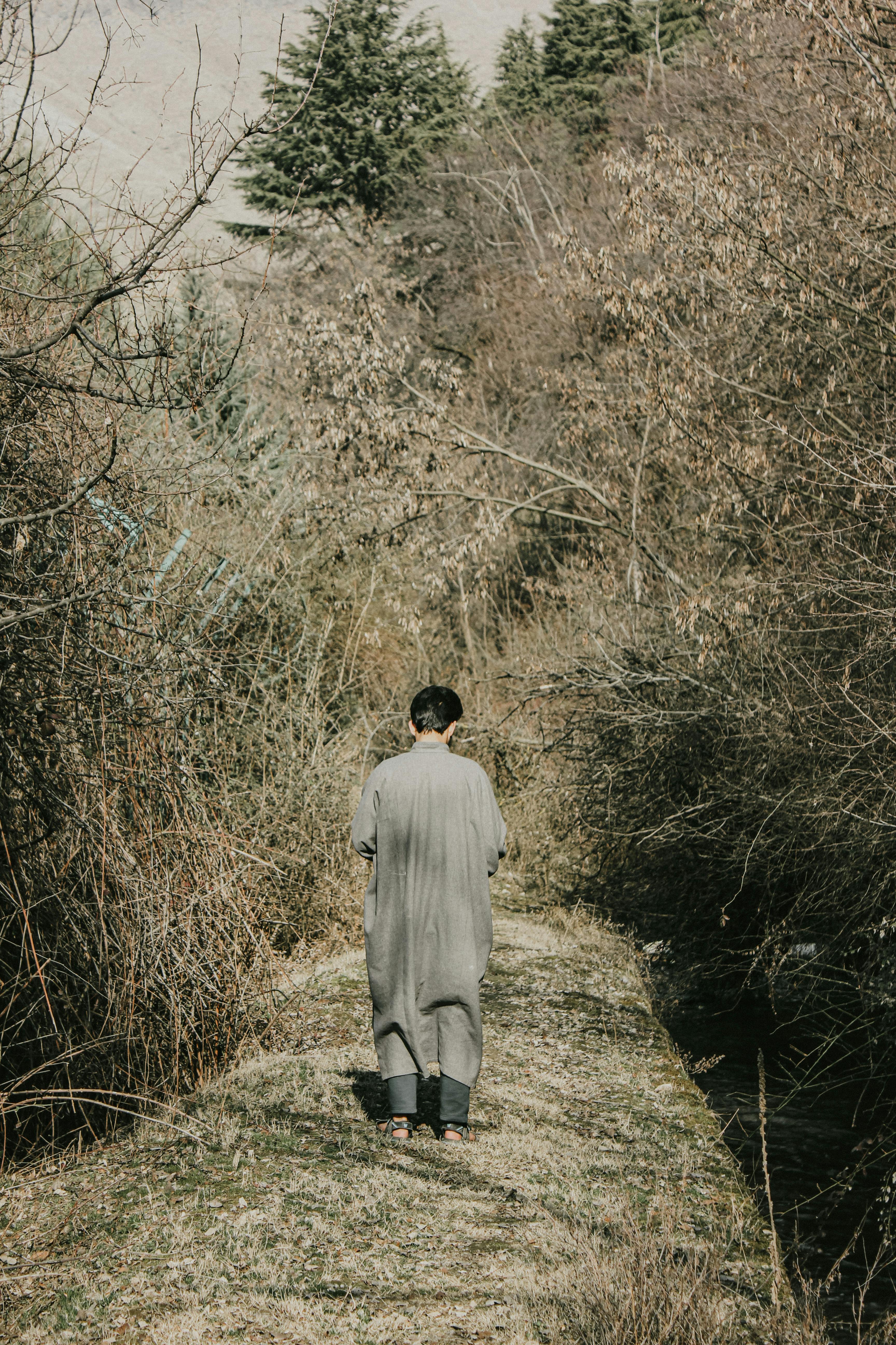 Woman on Path · Free Stock Photo