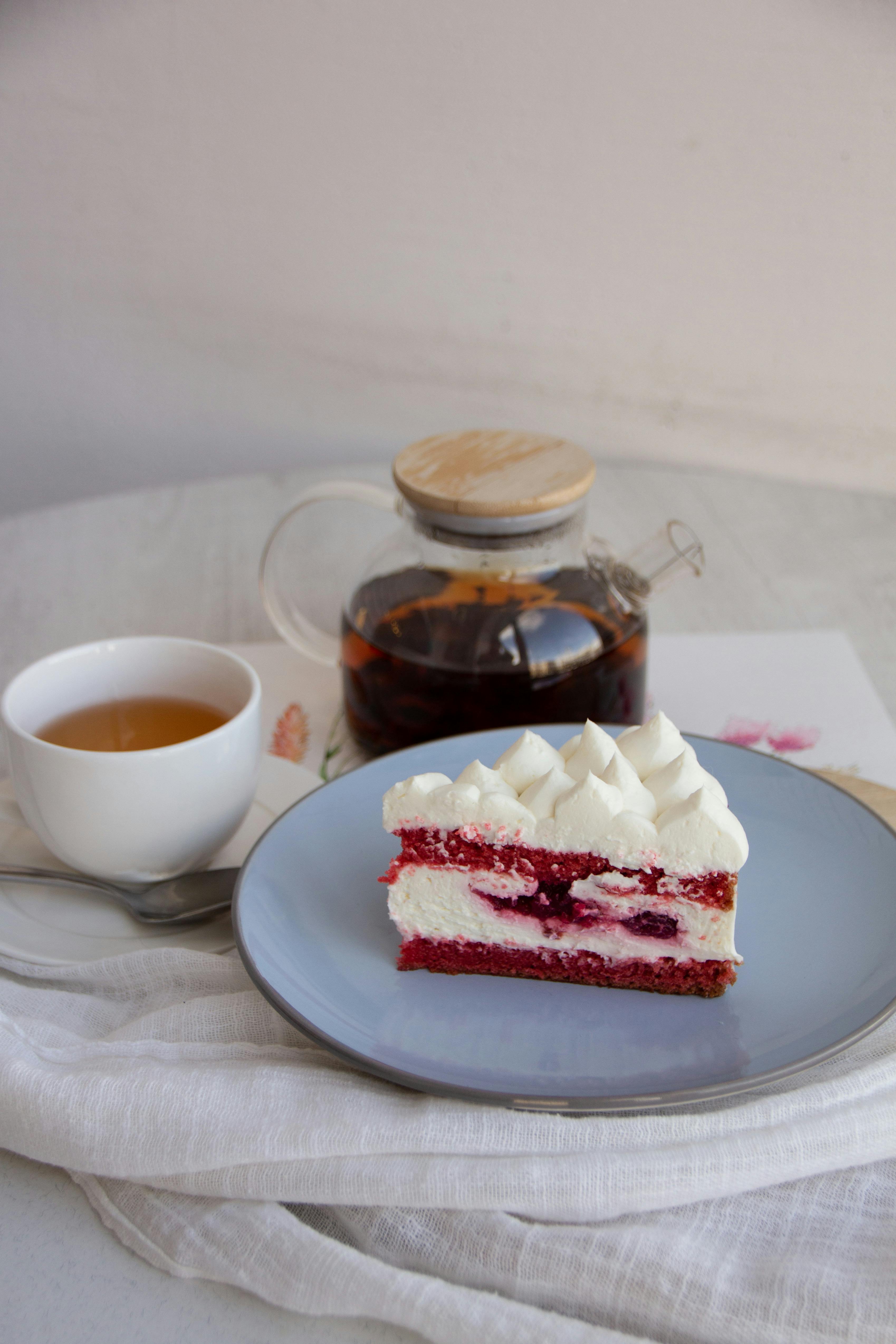 Delicious Dessert with Tea · Free Stock Photo