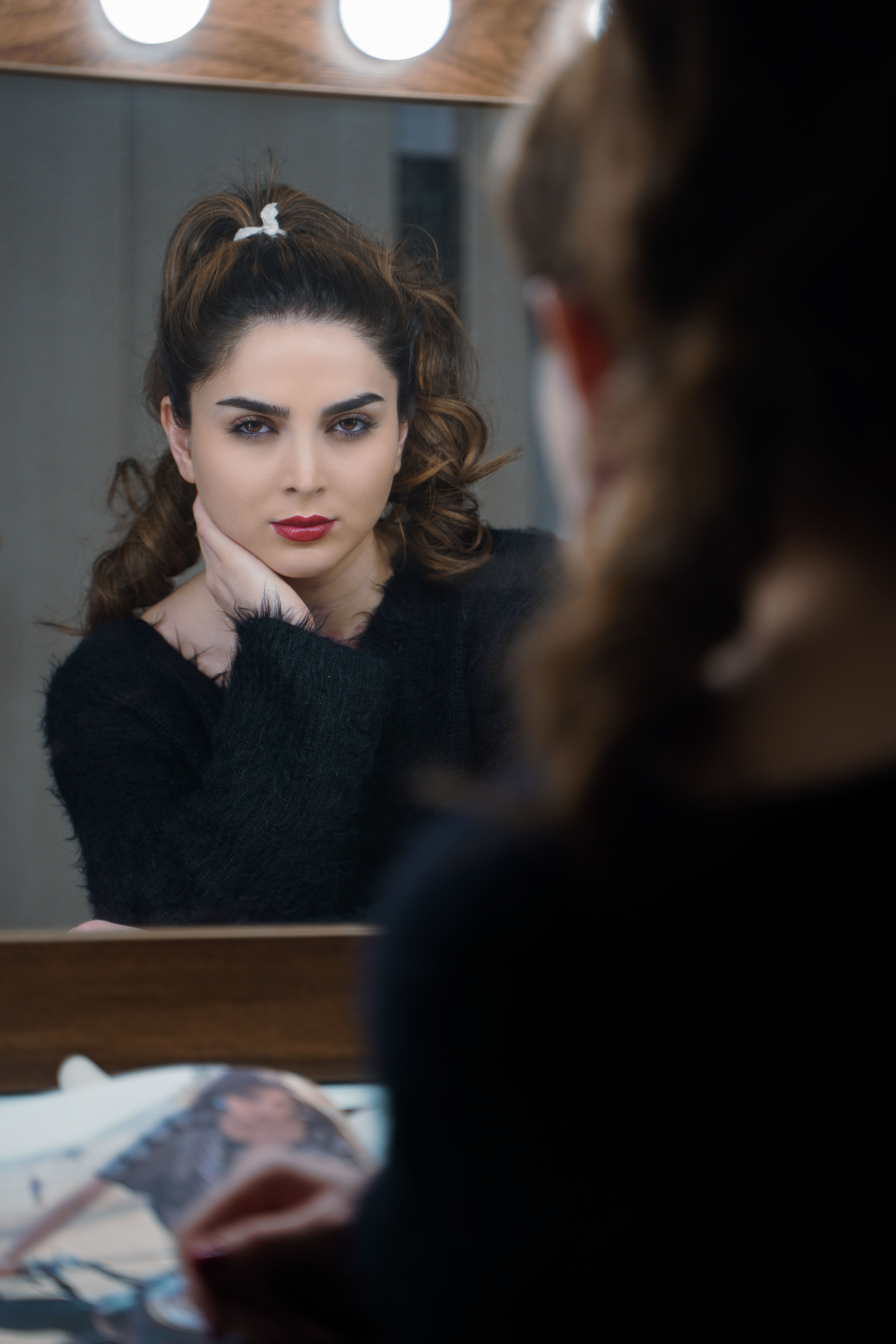 Mirror Reflection of Woman · Free Stock Photo