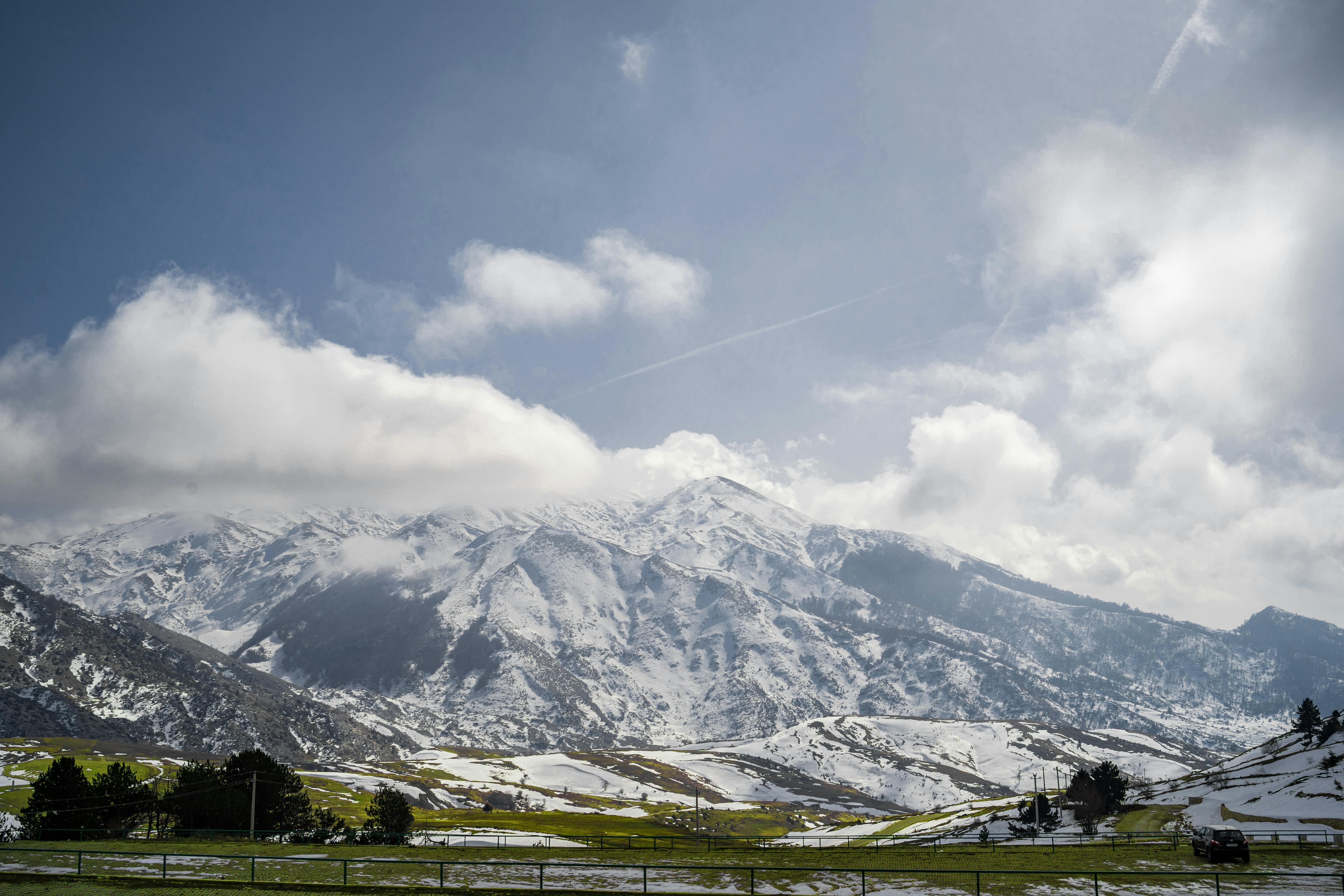 Snow Covered Mountain · Free Stock Photo