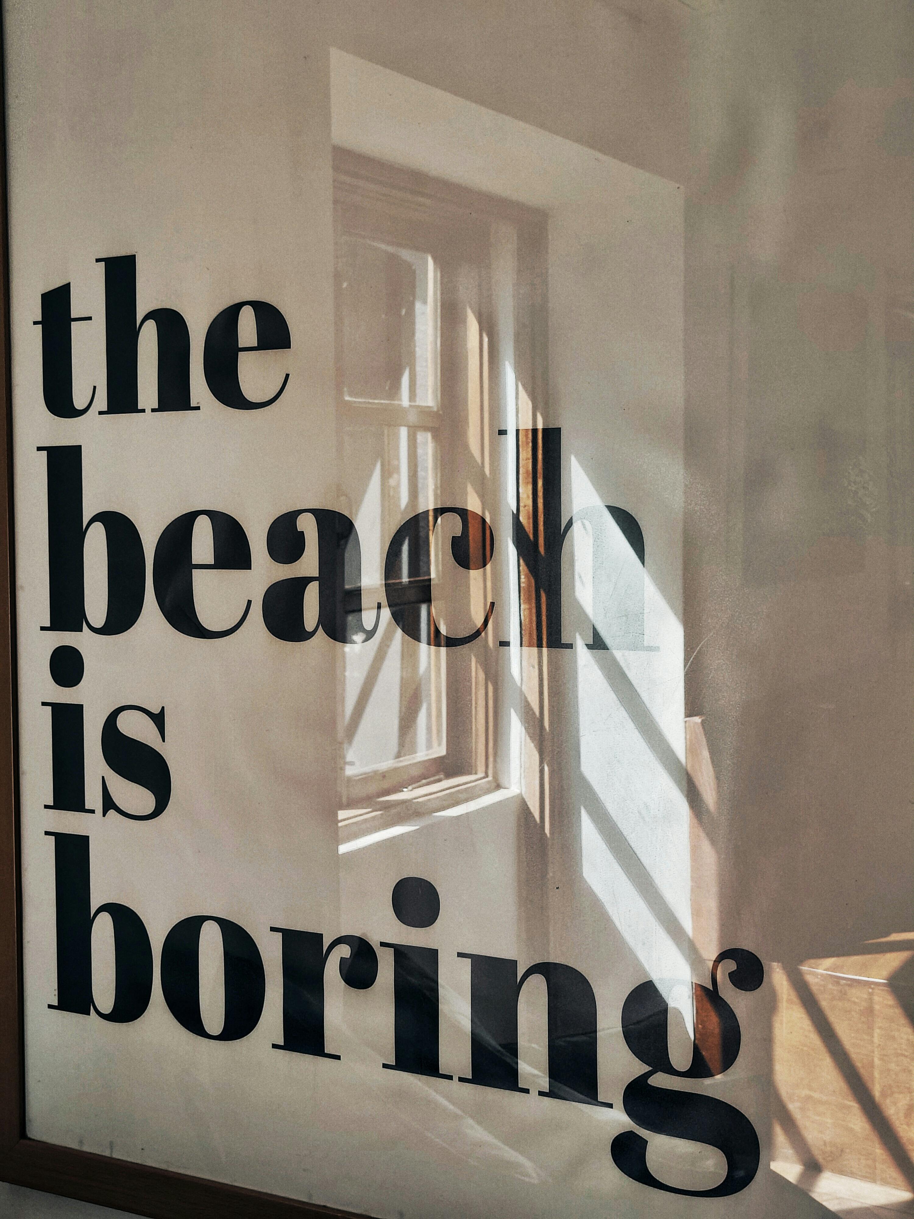 Close-up of a Window with a Sign · Free Stock Photo