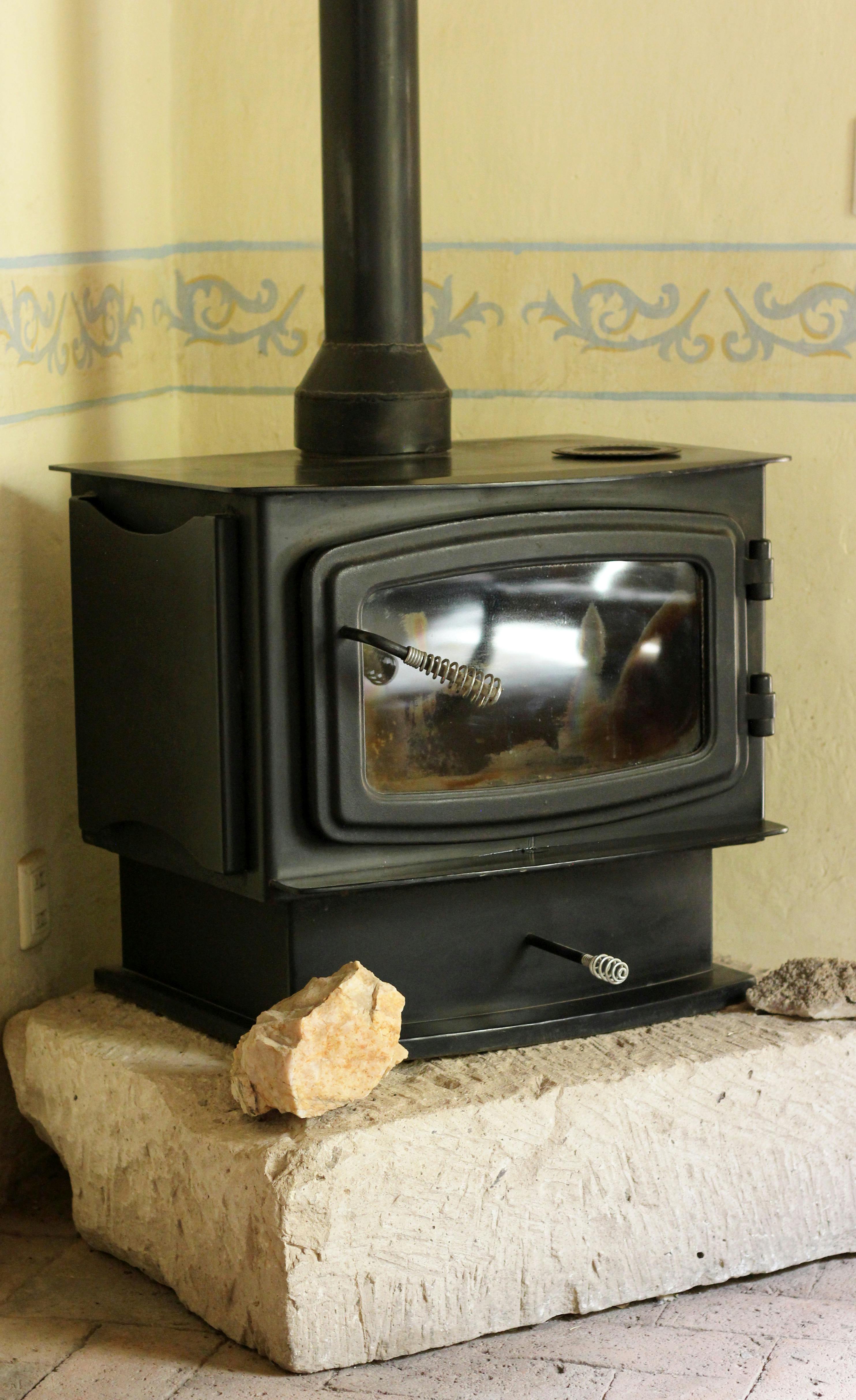 A Small Fireplace in a House · Free Stock Photo