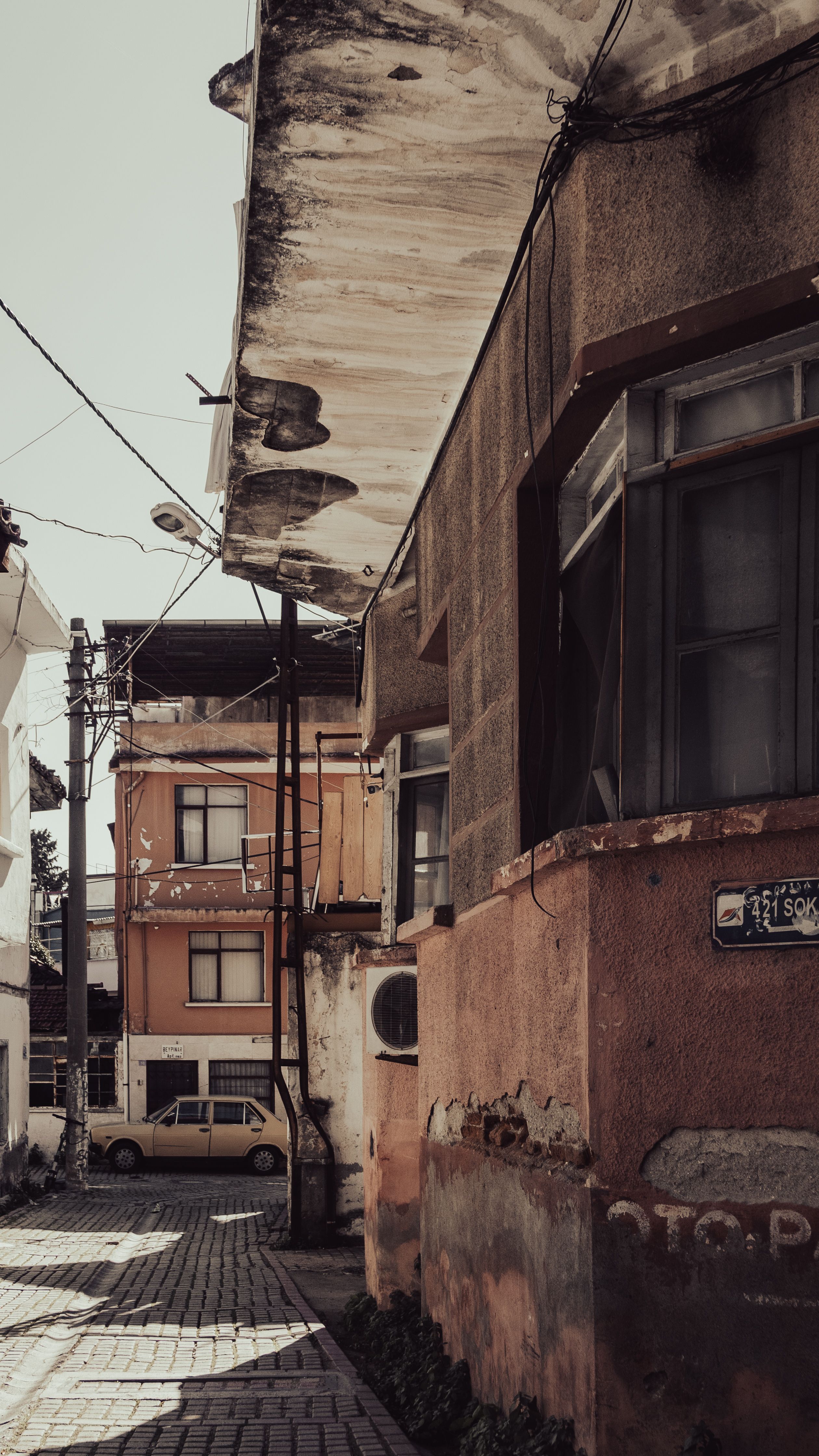 Broken Traditional Buildings in a Town · Free Stock Photo