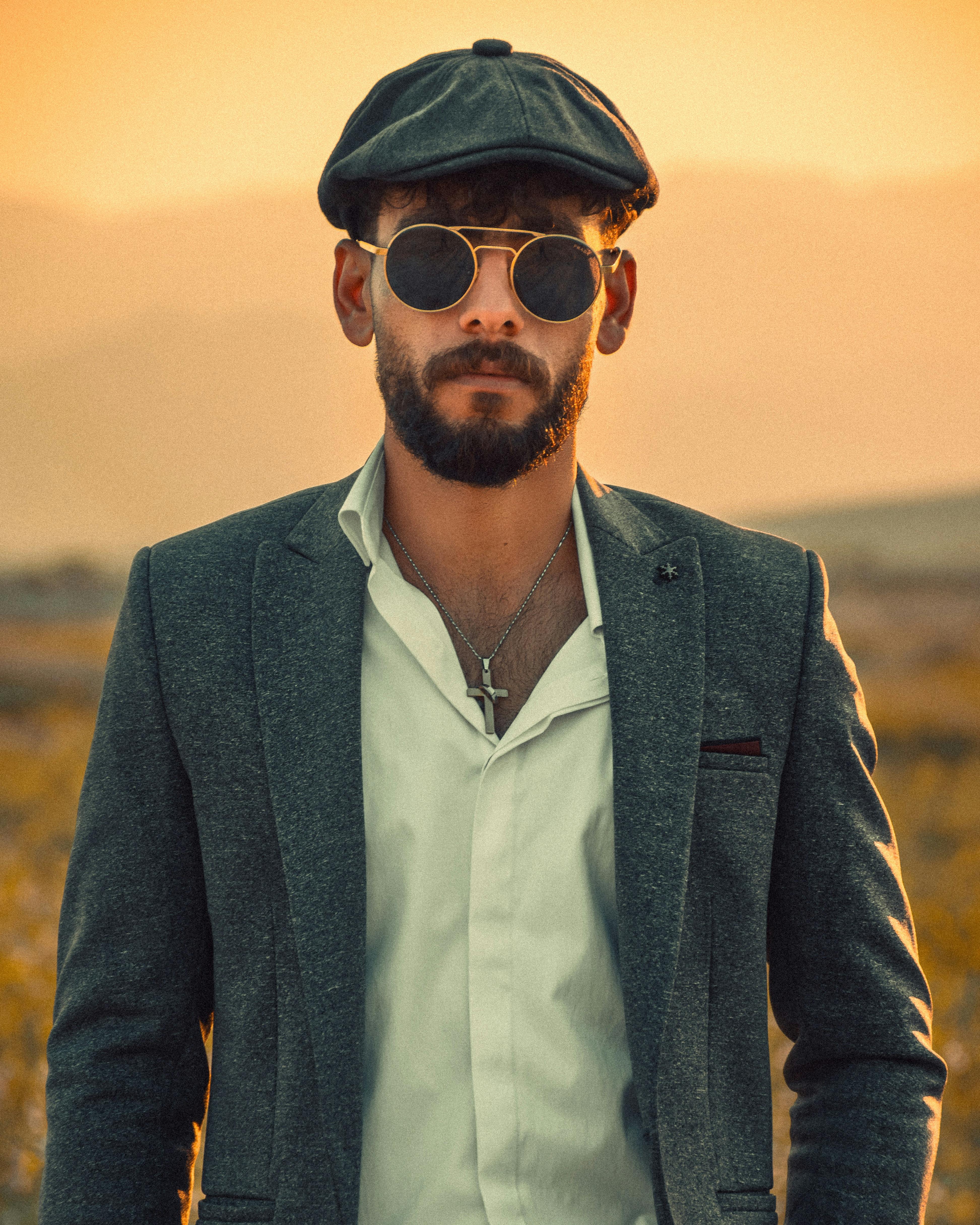 Portrait of a beautiful man · Free Stock Photo