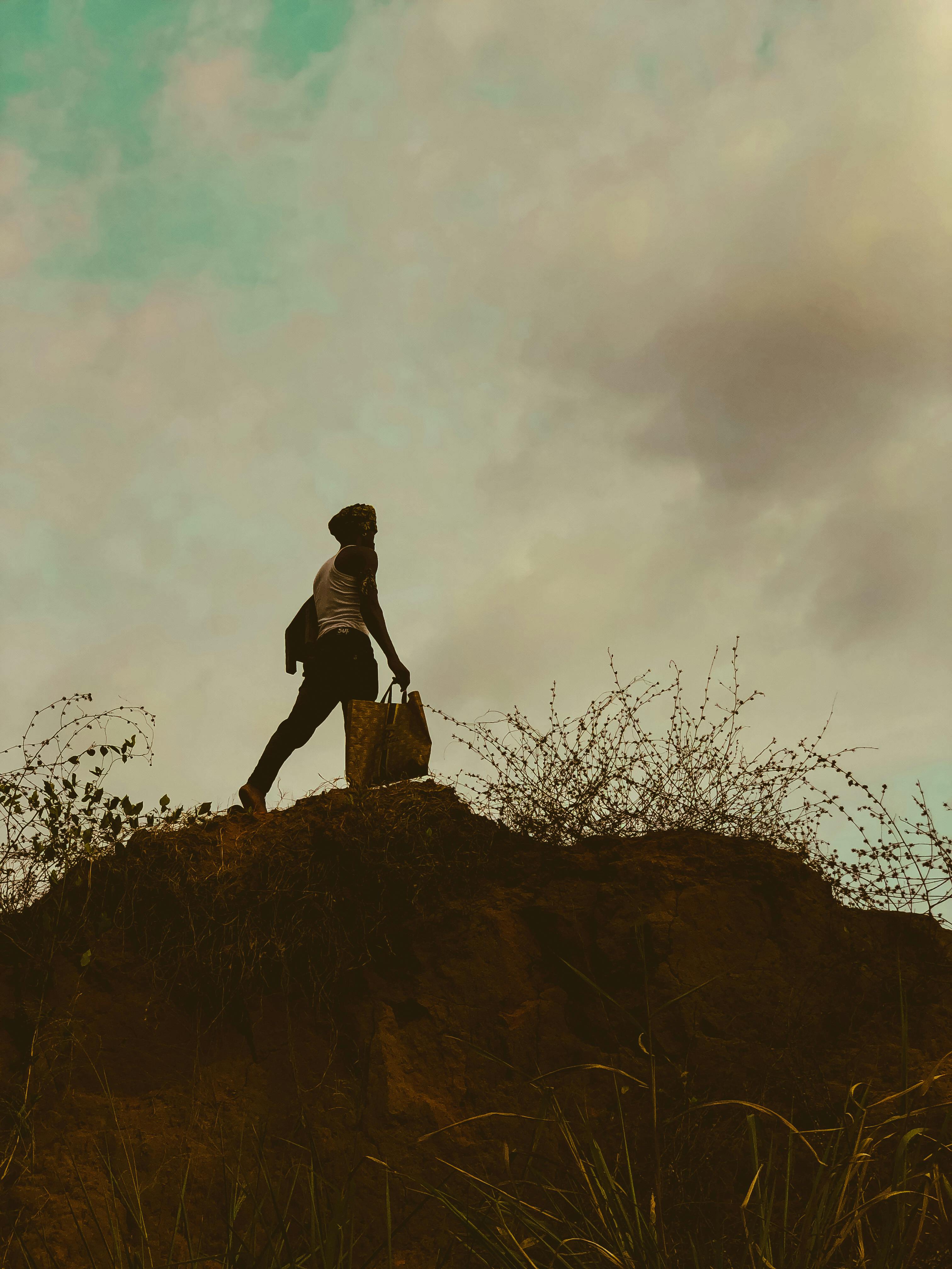 Person Standing in Pathway · Free Stock Photo