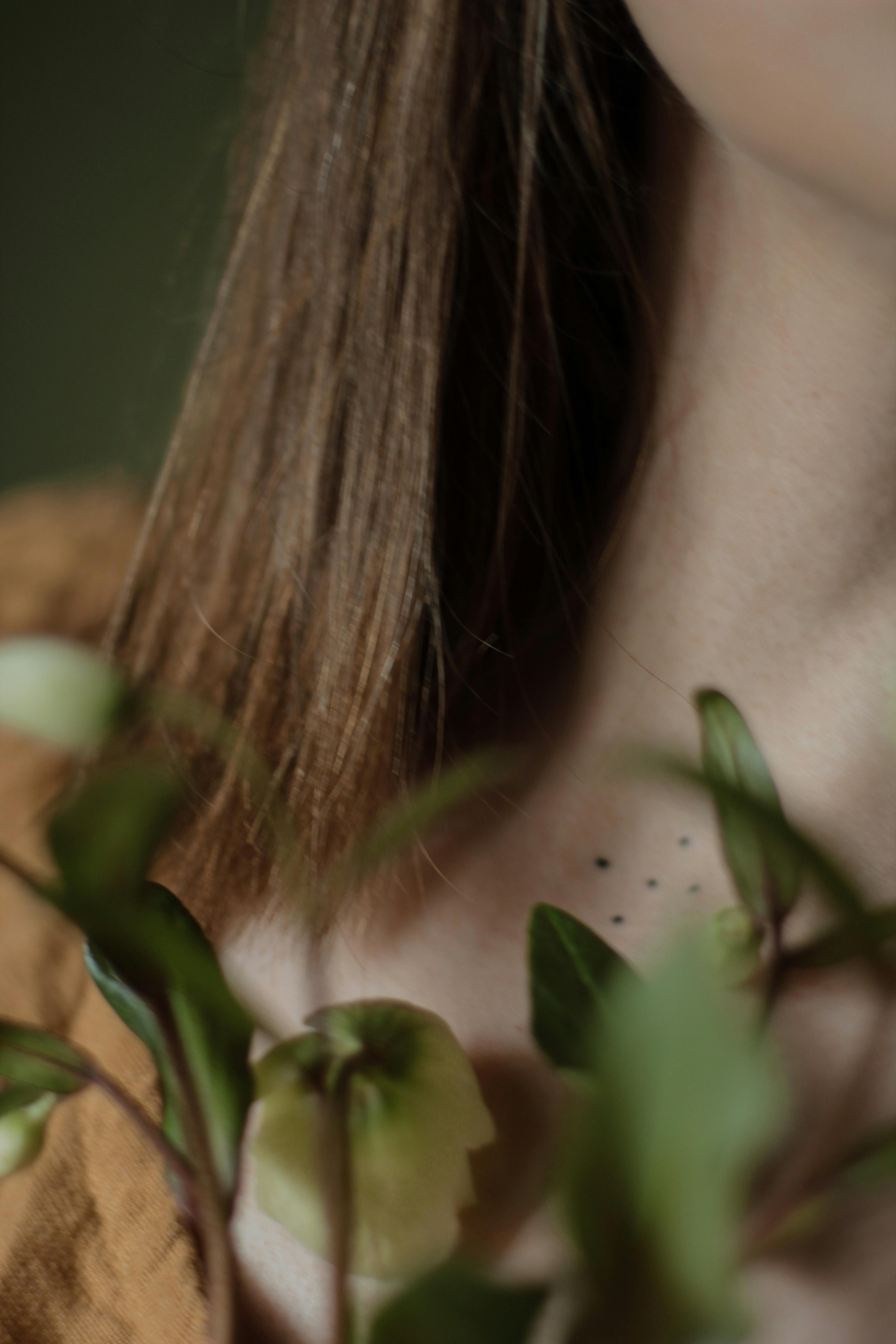 Closeup of a Womans Neck · Free Stock Photo