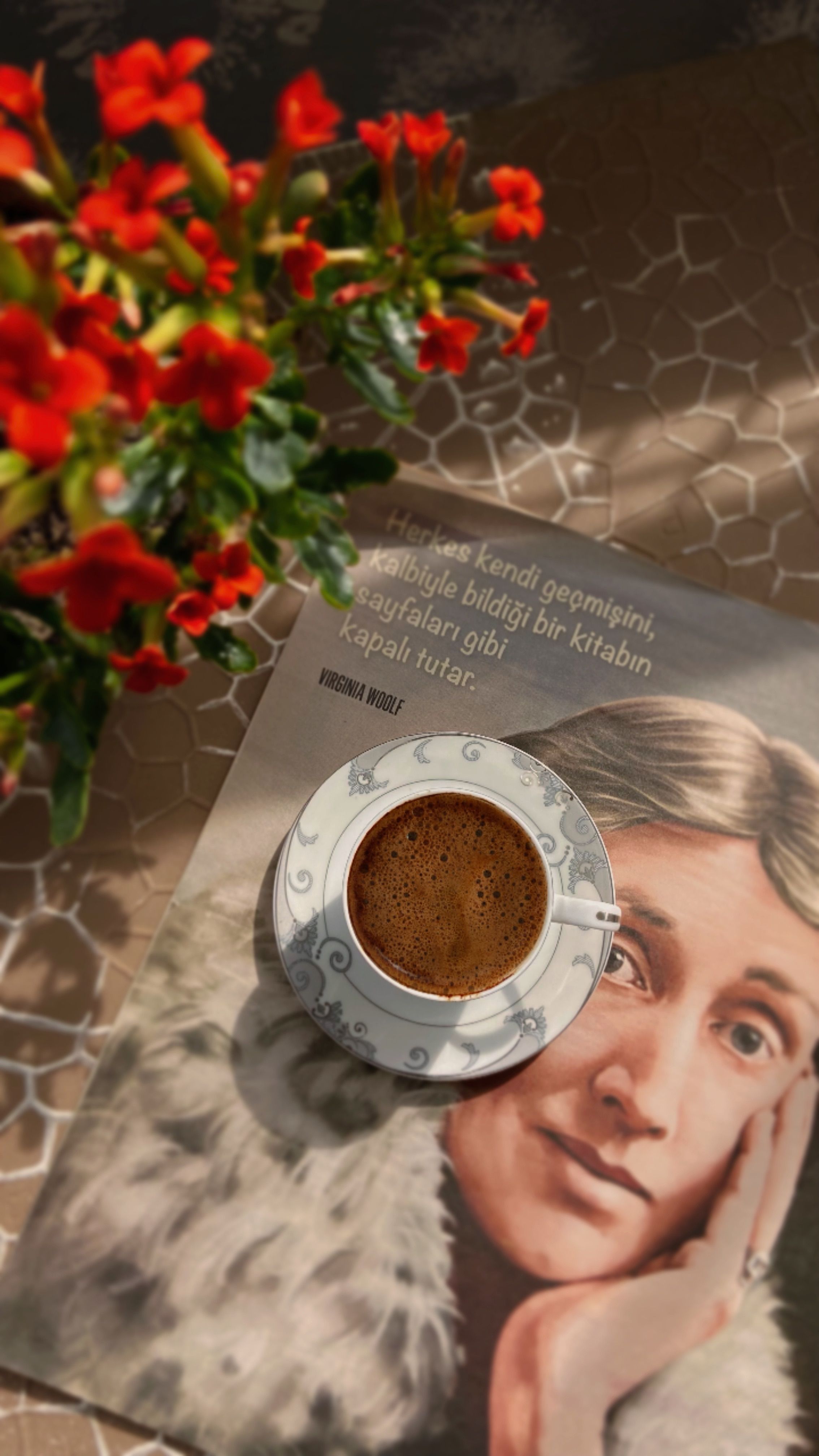 Photo of a Cup of Coffee on the Cover of a Magazine · Free Stock Photo