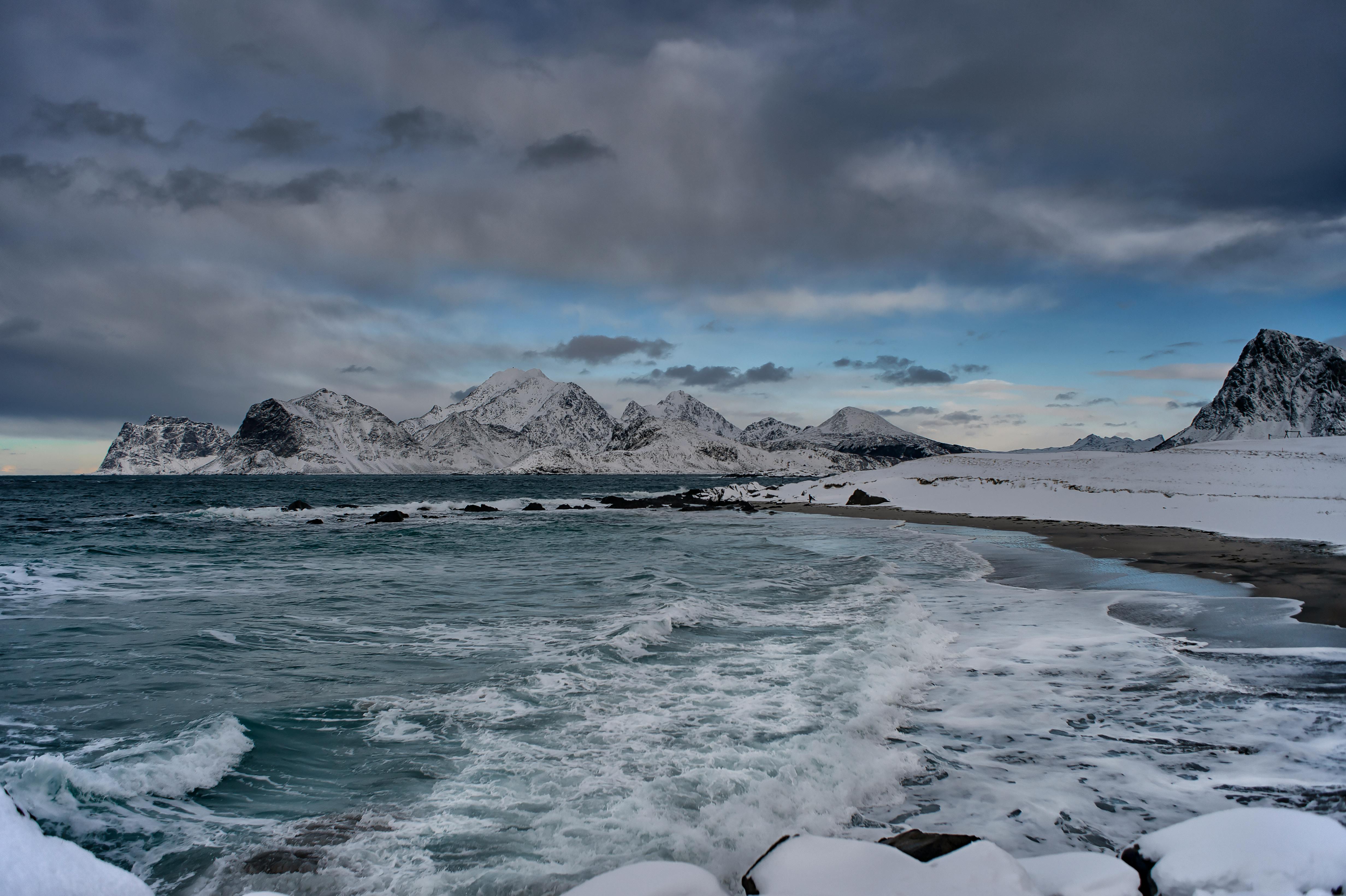 Winter beach · Free Stock Photo