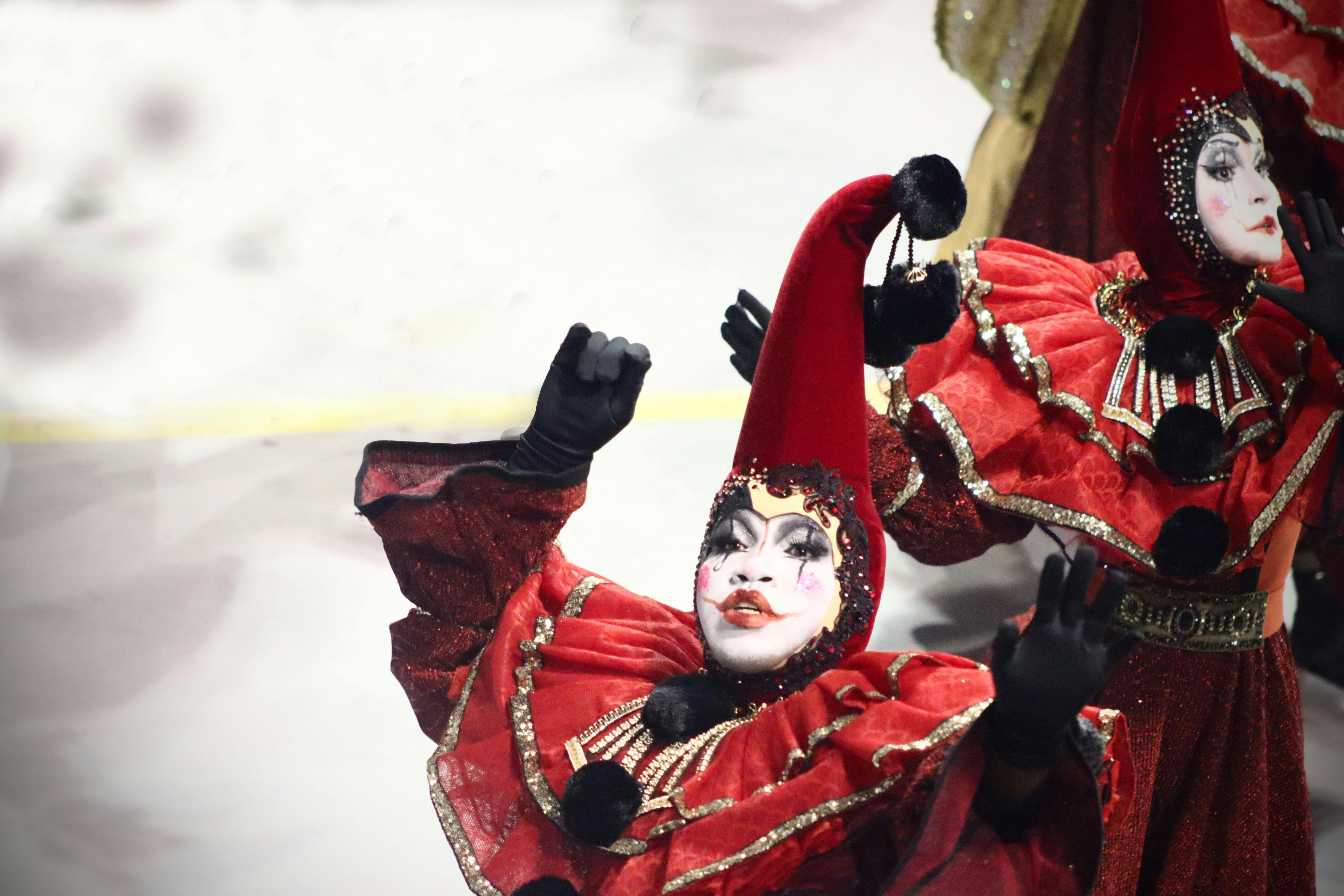 Two Women Performing in Costumes · Free Stock Photo