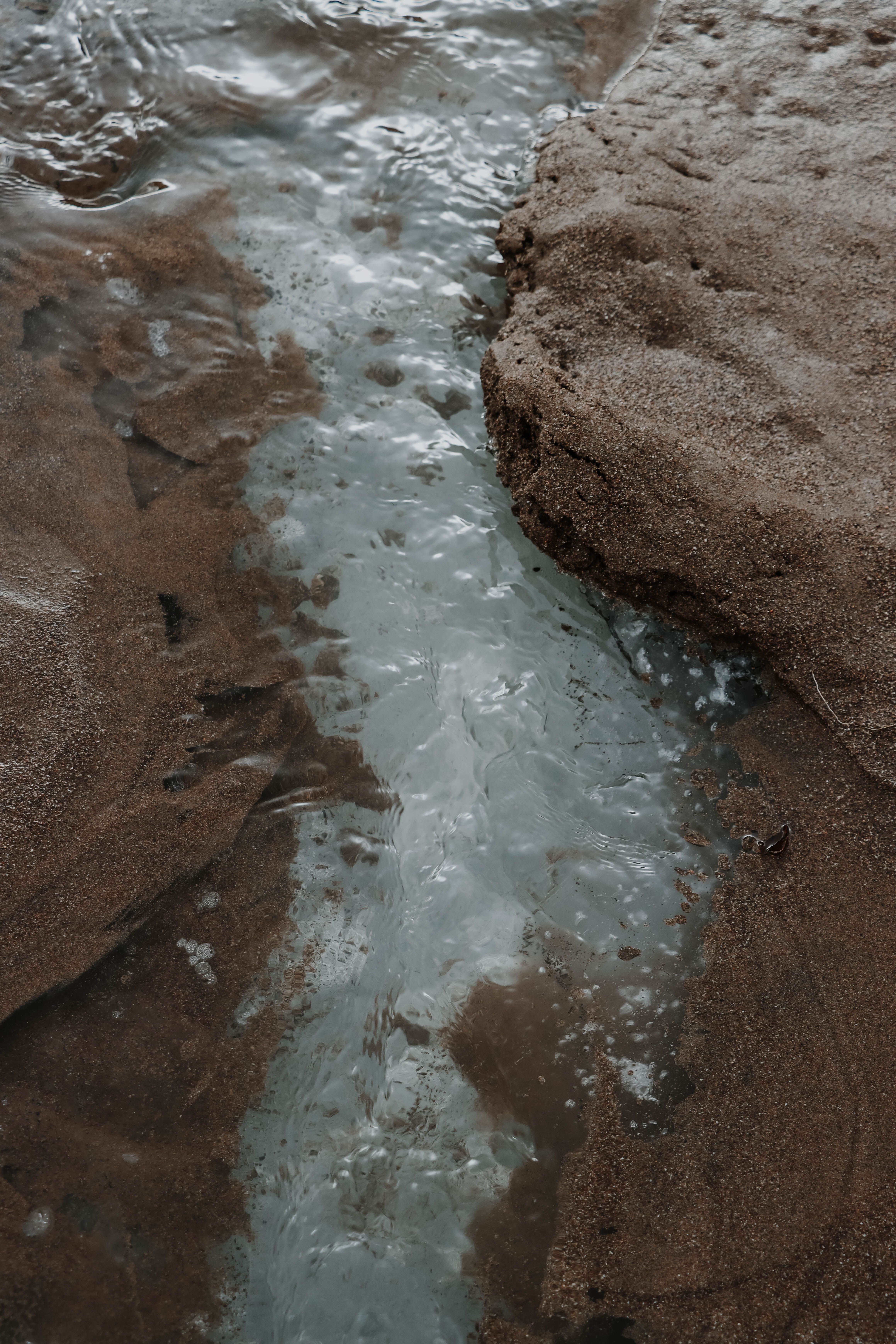 Water on Beach on Sea Shore · Free Stock Photo