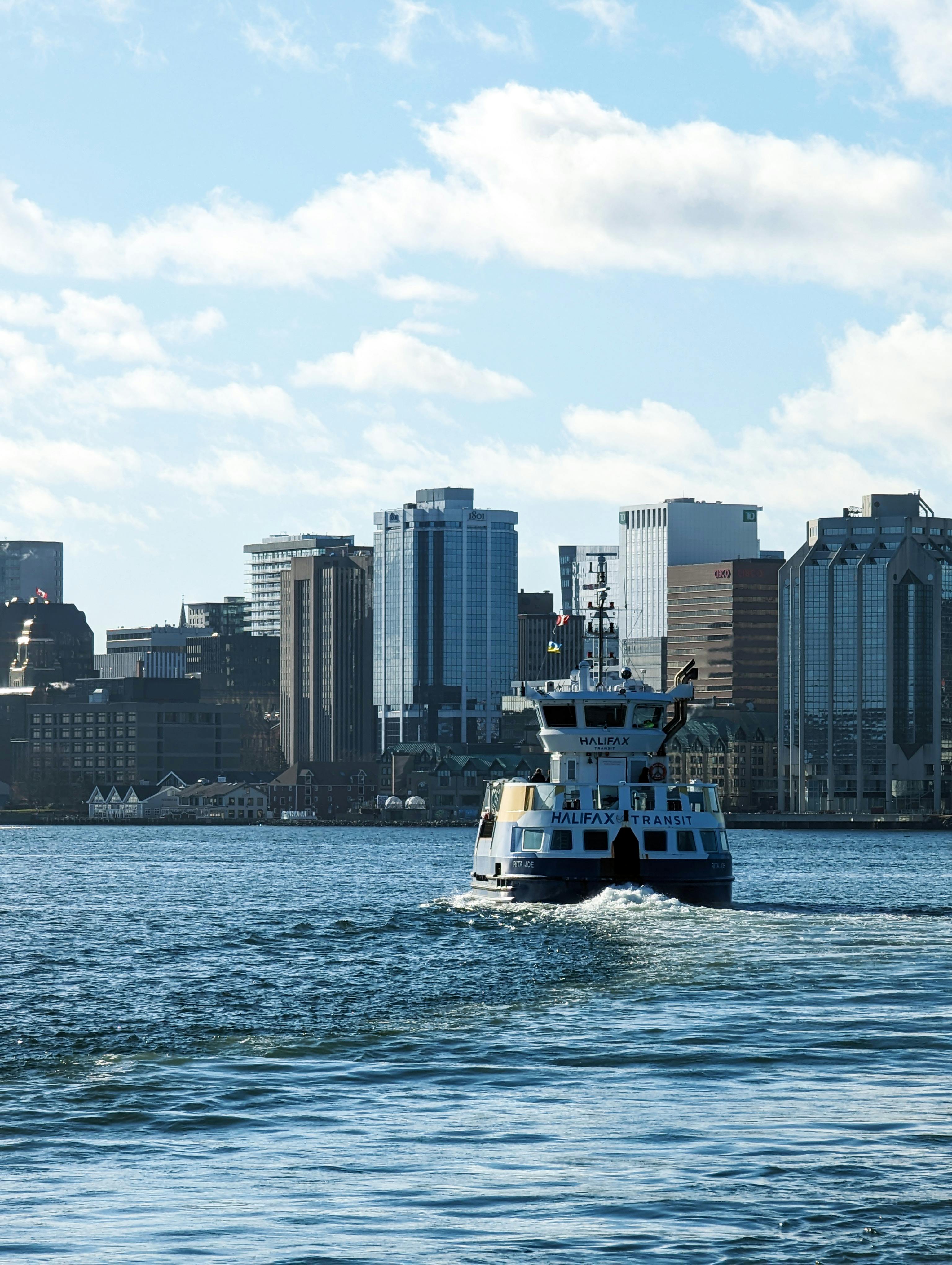 Halifax Transit Ferry in City · Free Stock Photo