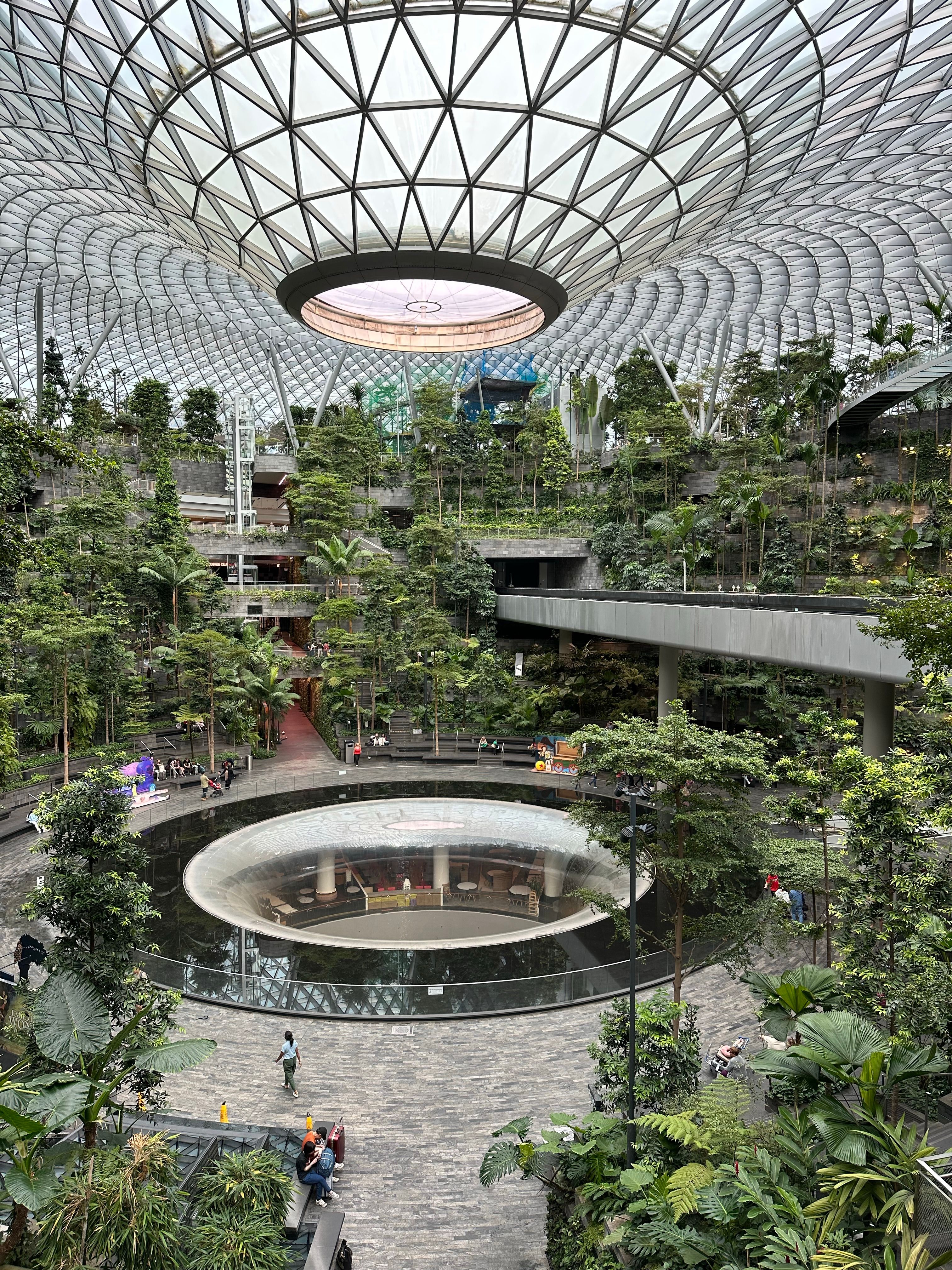Interior of the Jewel Changi Airport in Singapore · Free Stock Photo