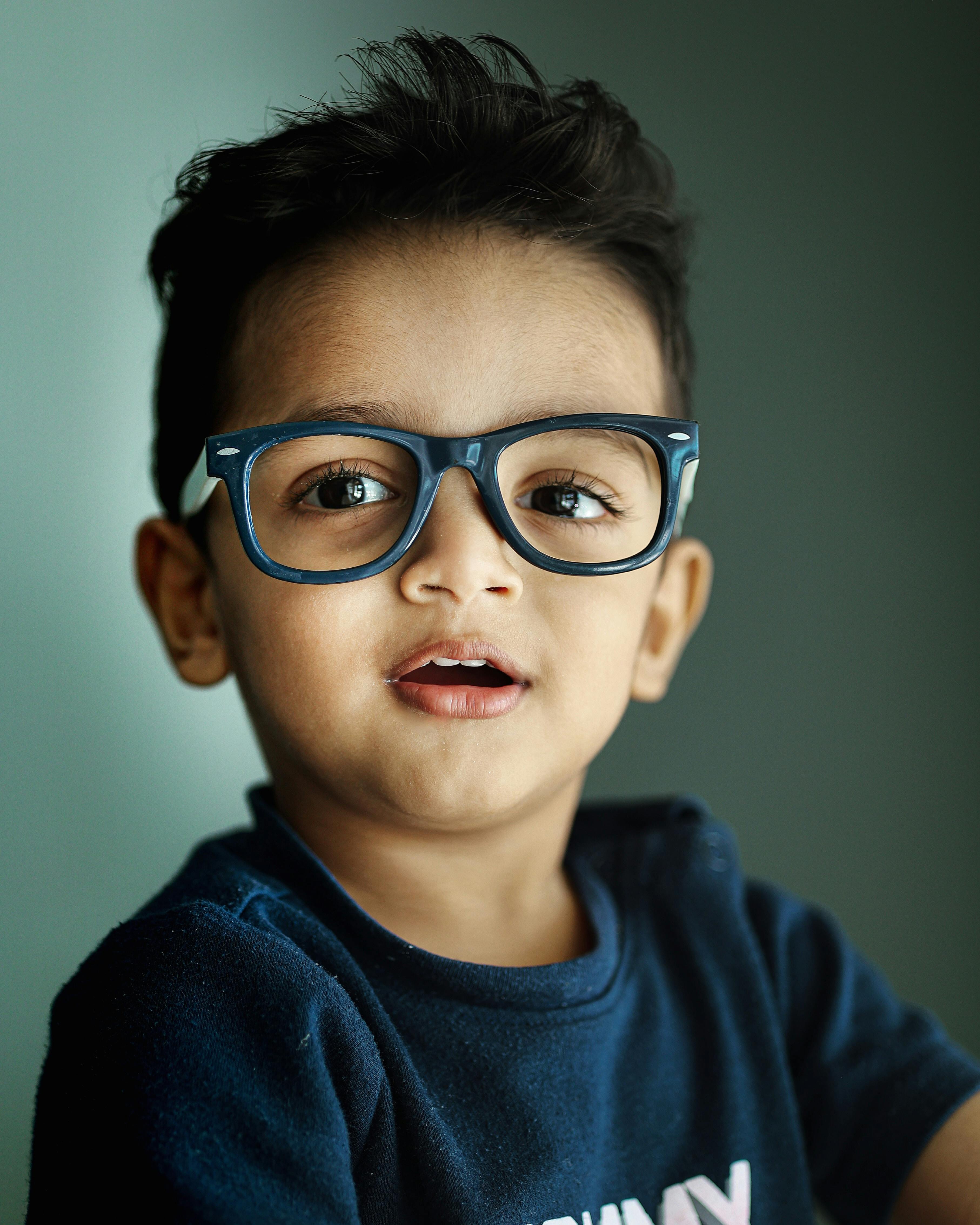 Boy in Eyeglasses · Free Stock Photo