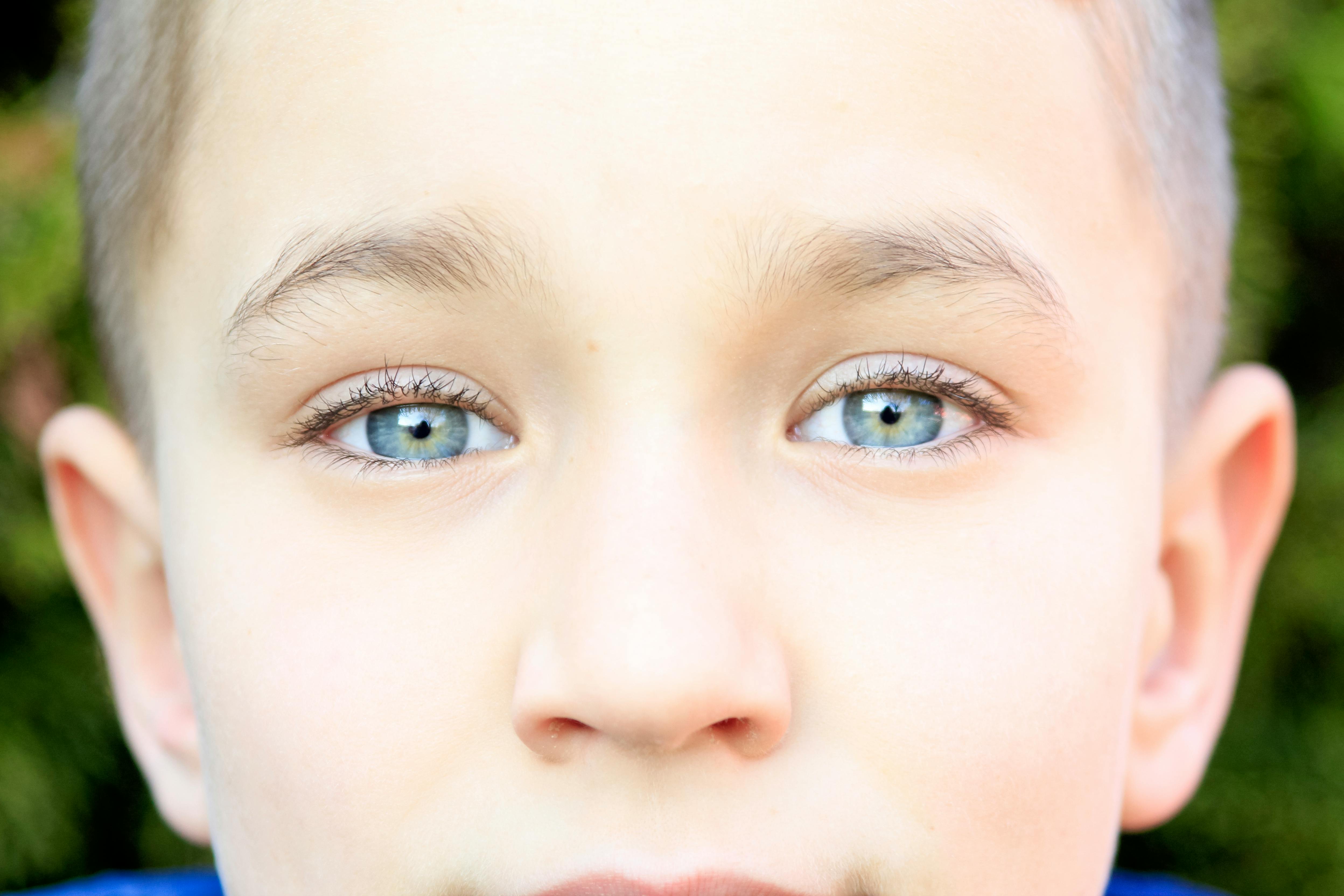 Boy with Blue Eyes · Free Stock Photo
