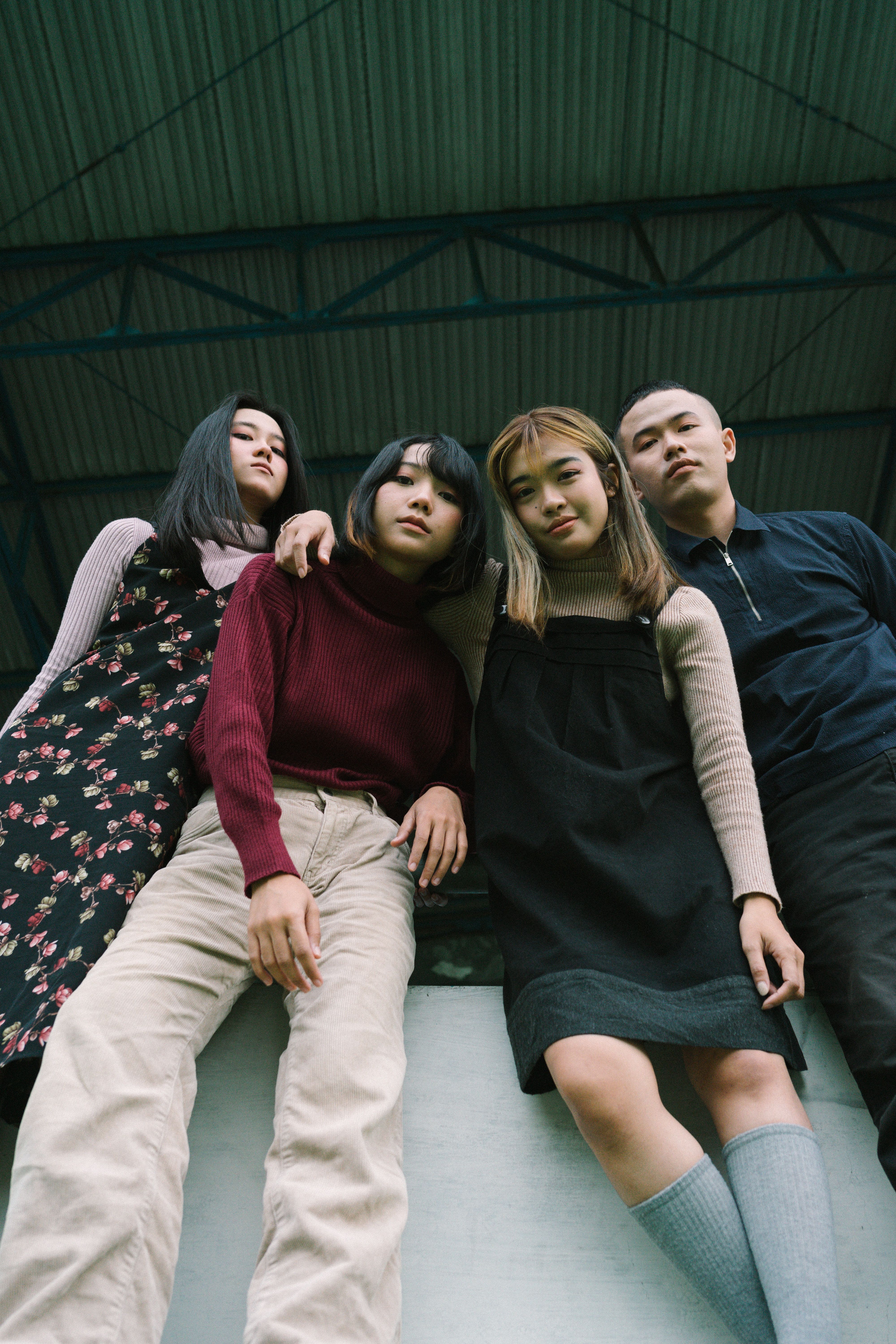 Friends on City Street · Free Stock Photo