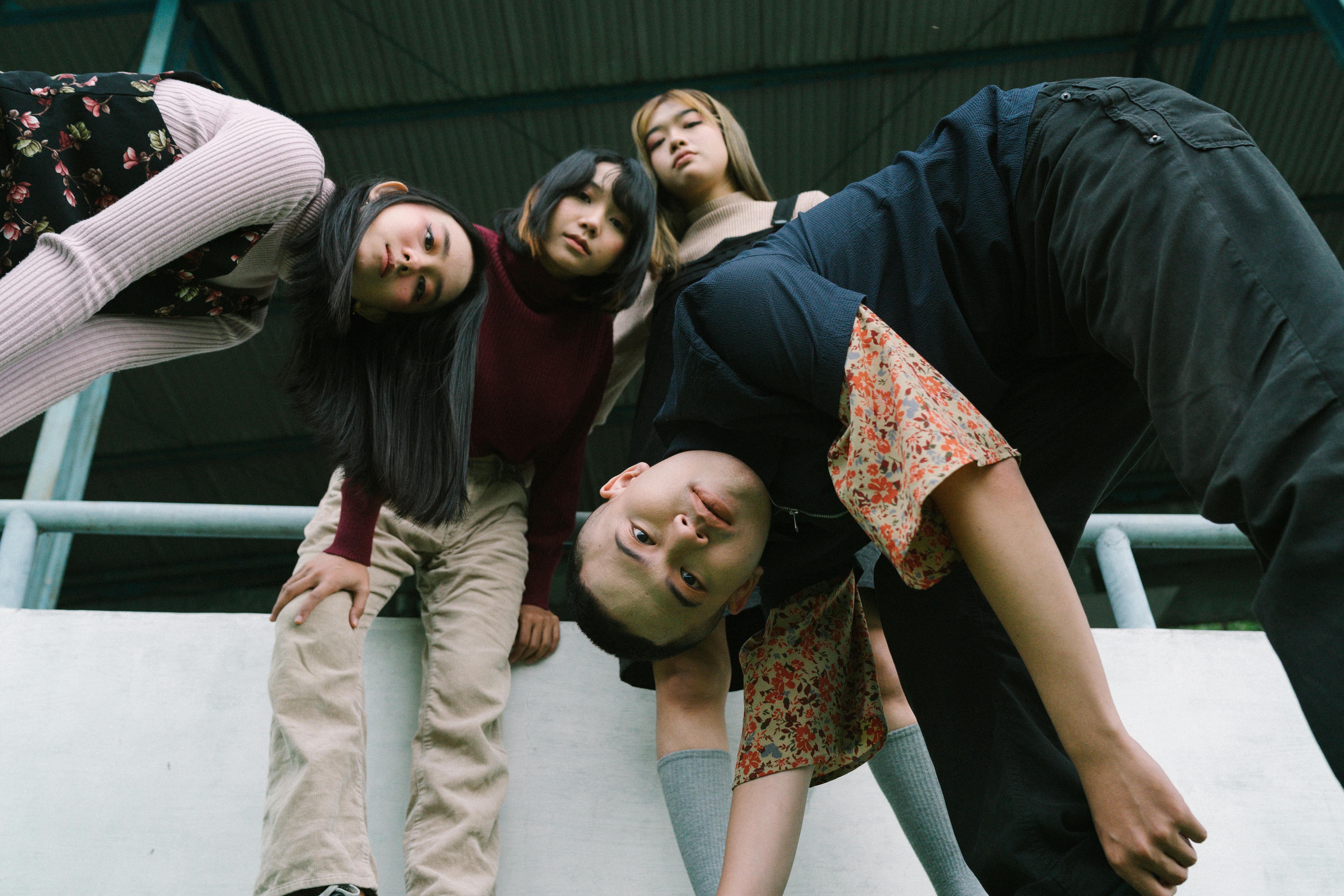 Friends on City Street · Free Stock Photo