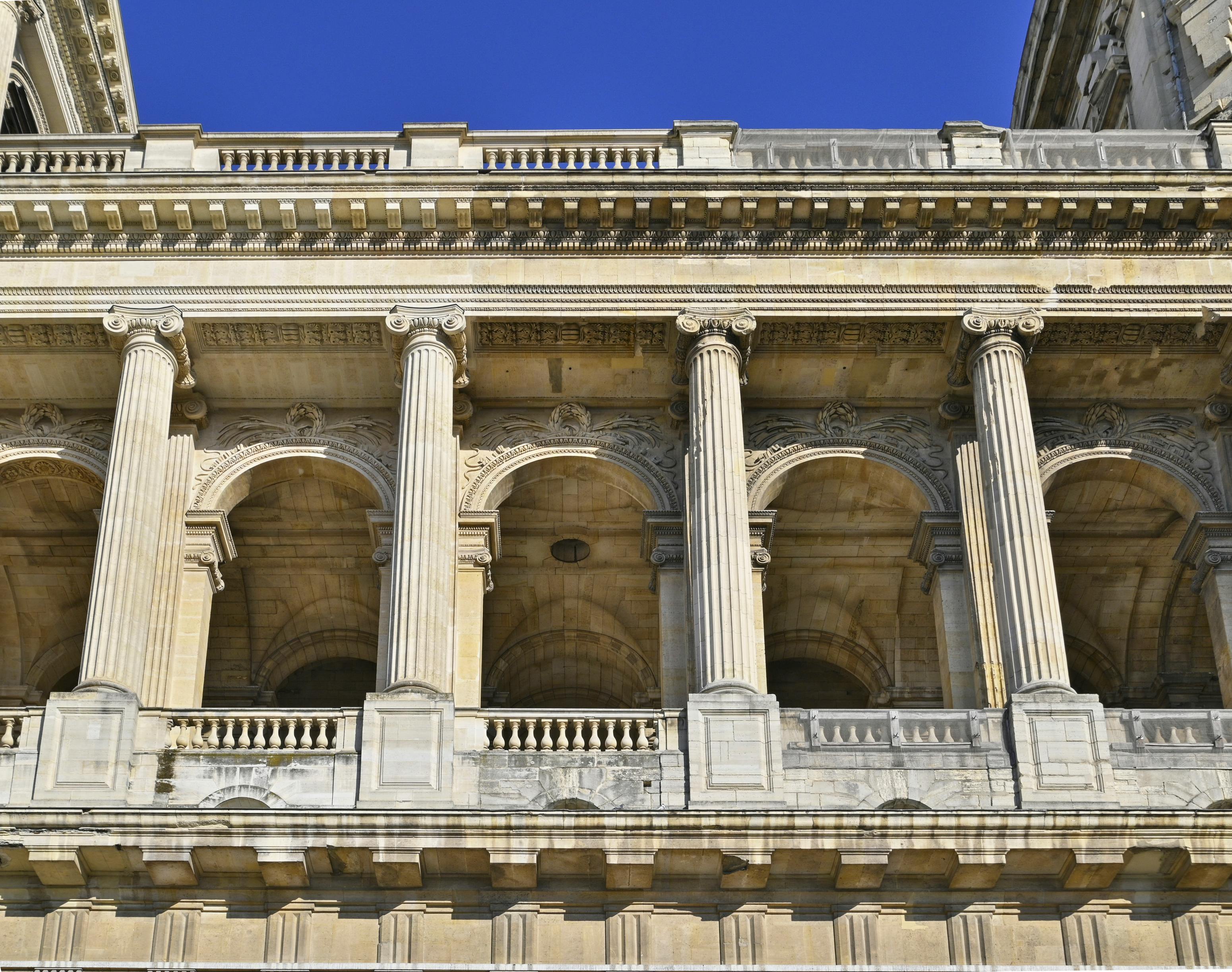 Paris France Roman Catholic Church of Saint Sulpice - Baroque archway ...