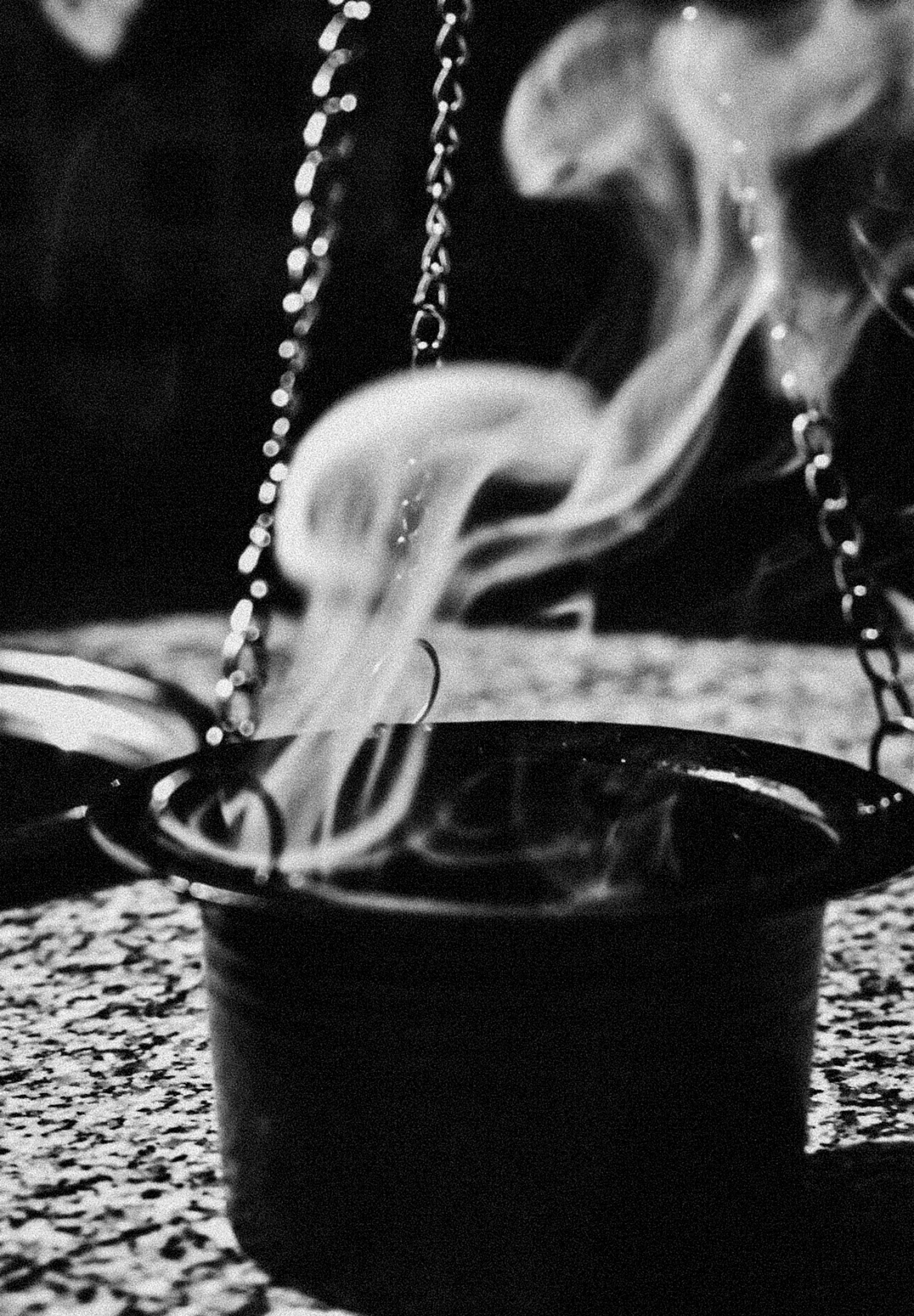 Incense Smoke in Bucket · Free Stock Photo