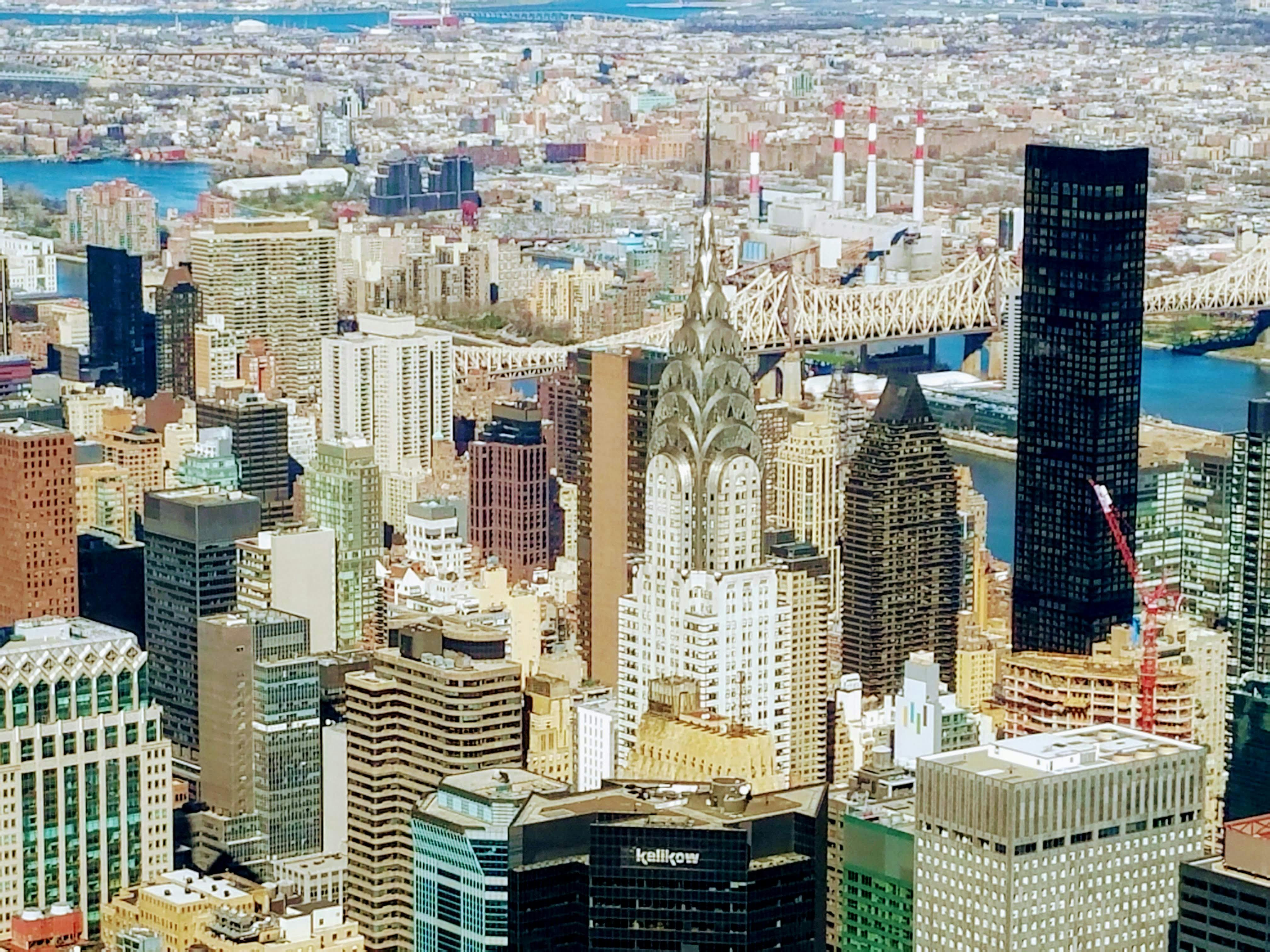 Free stock photo of chrysler building, city landscape, new york