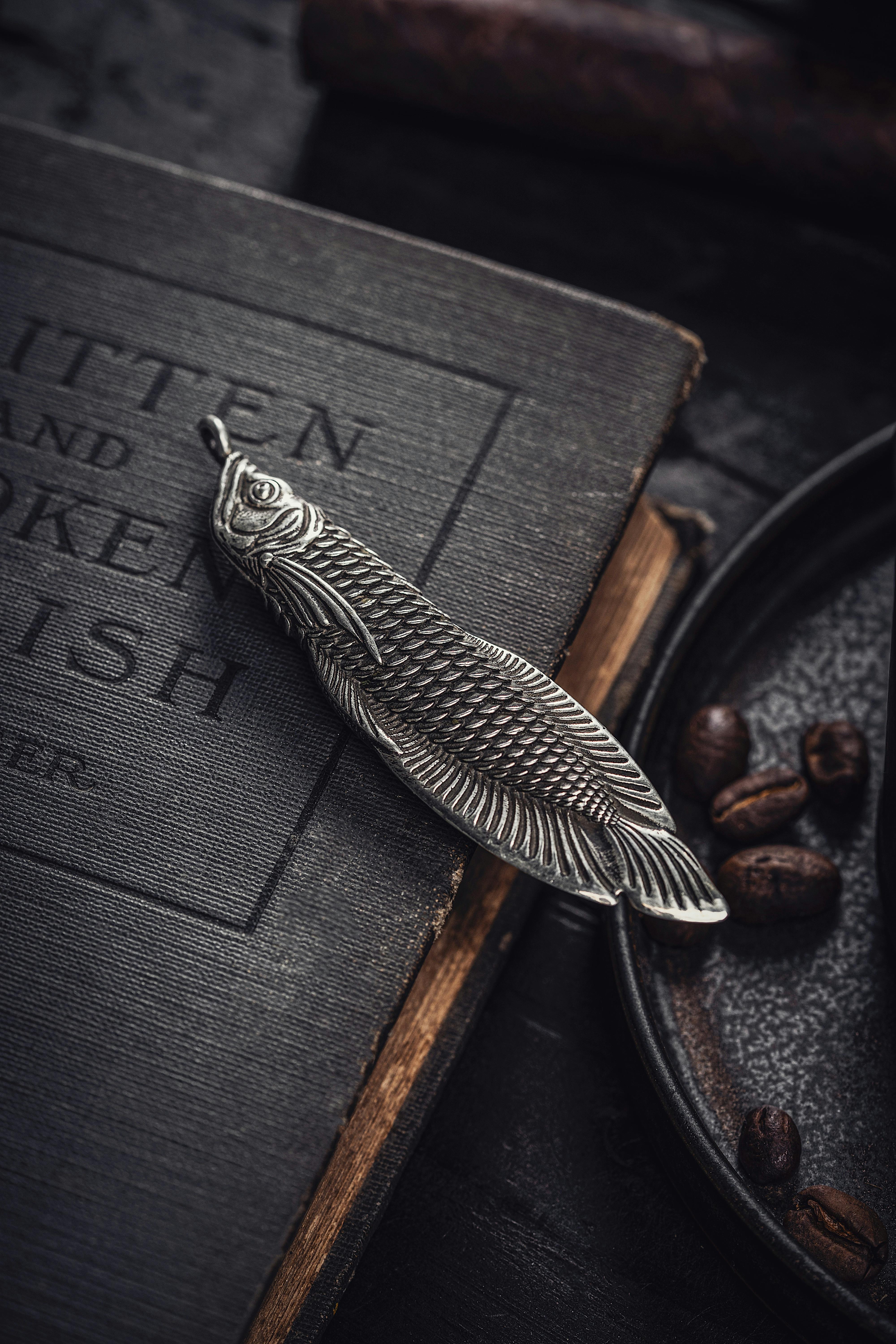 Steel Box Cutter Pendant · Free Stock Photo