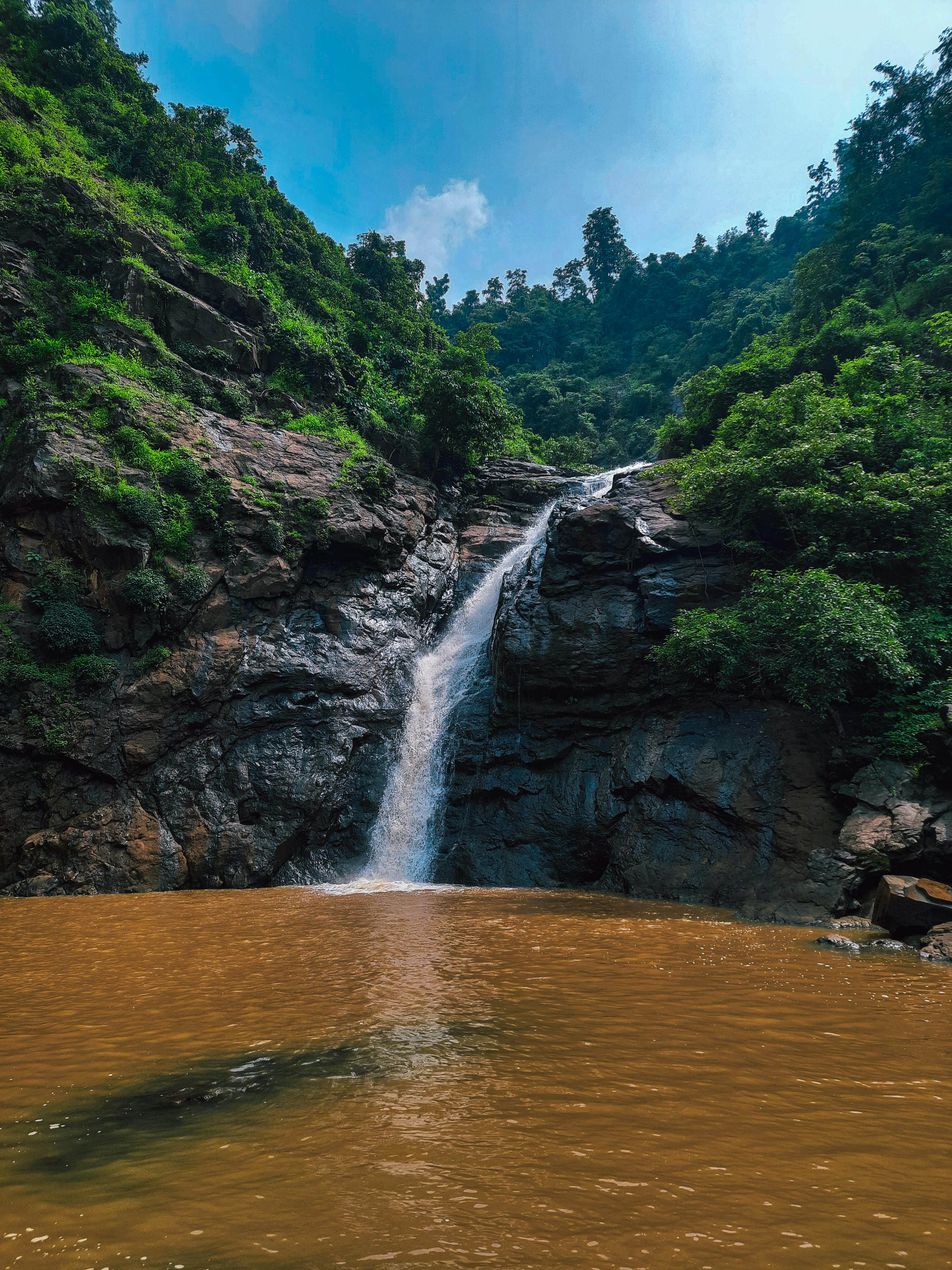Waterfall and River · Free Stock Photo