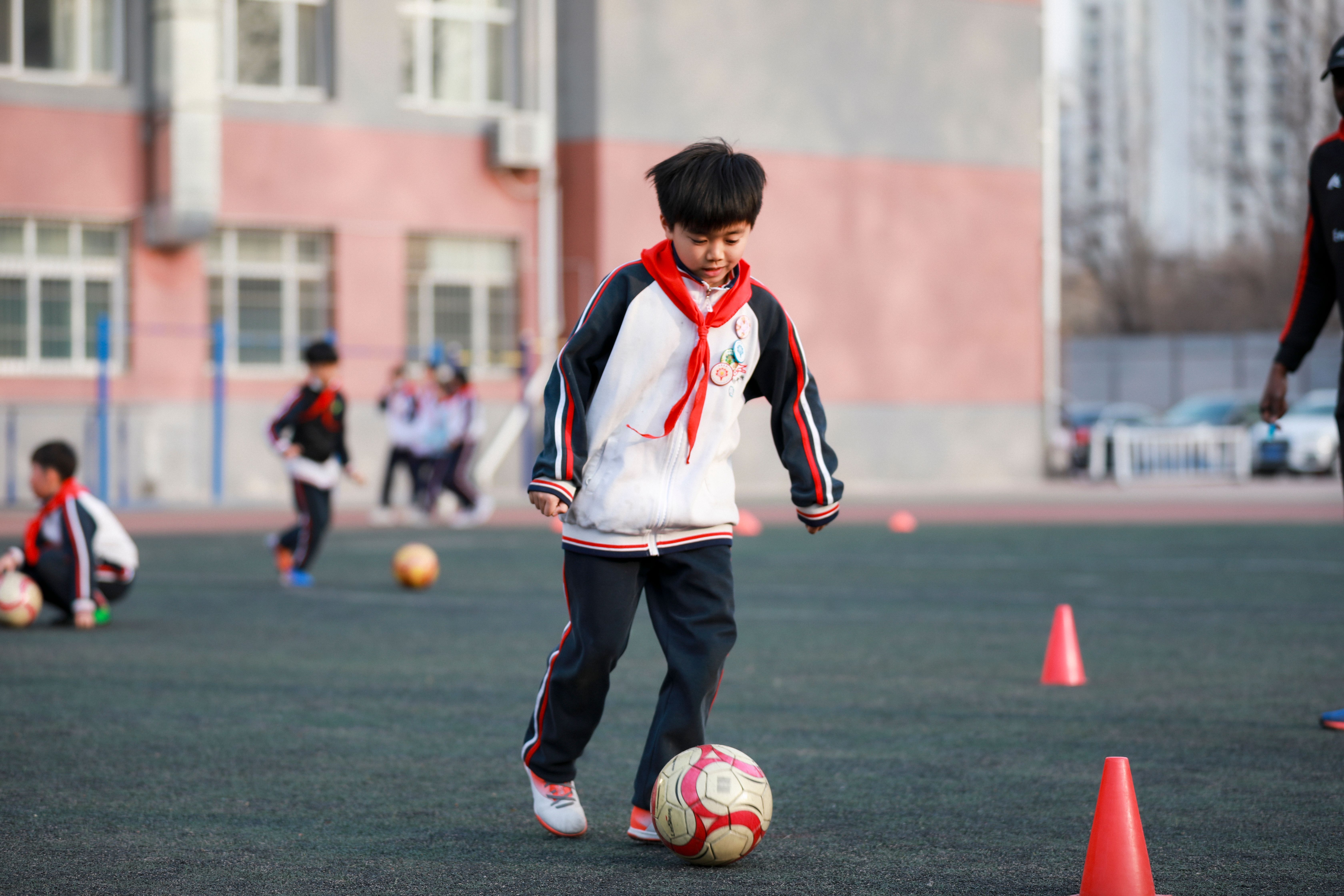 Boy Playing Soccer · Free Stock Photo