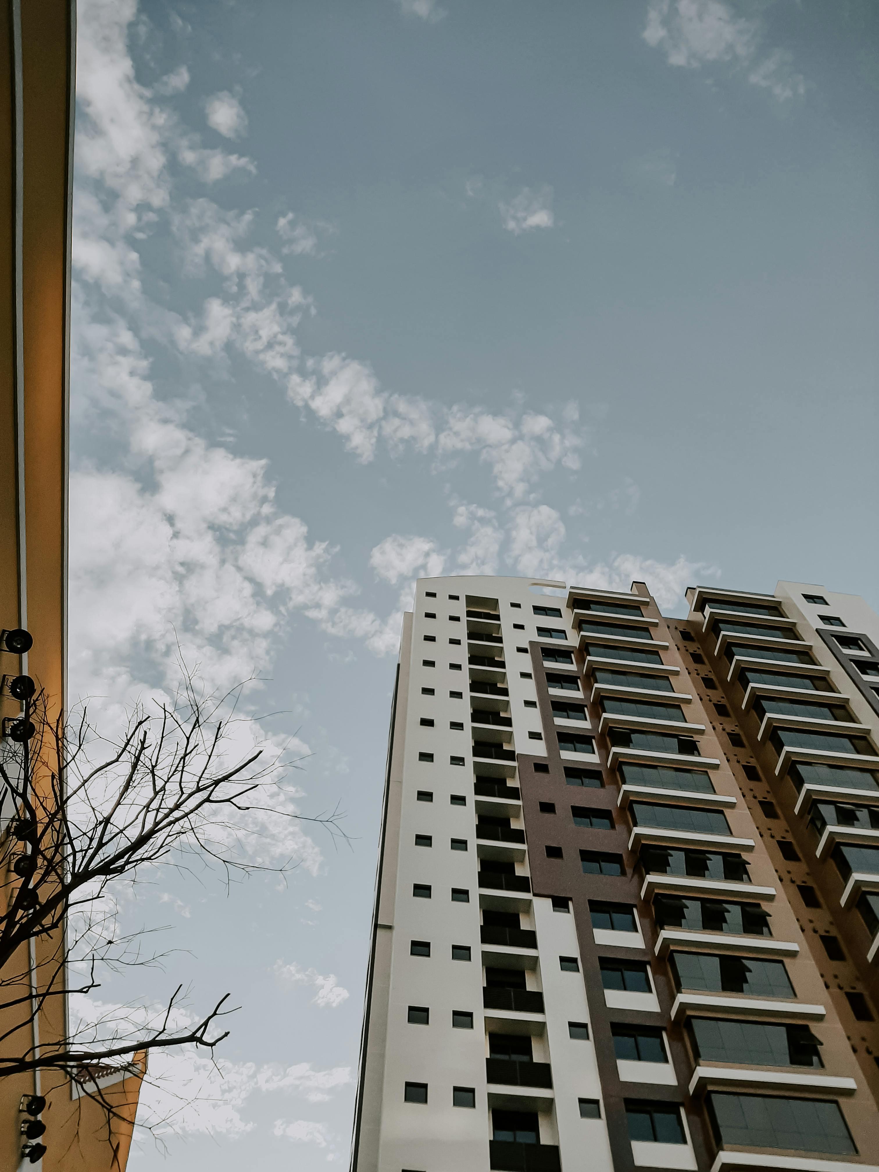 Close-up of the Facade of a Modern Building in City · Free Stock Photo